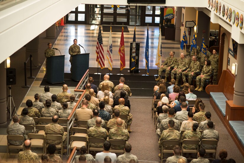 Ceremony held for 87th Medical Group reorganization > Joint Base ...