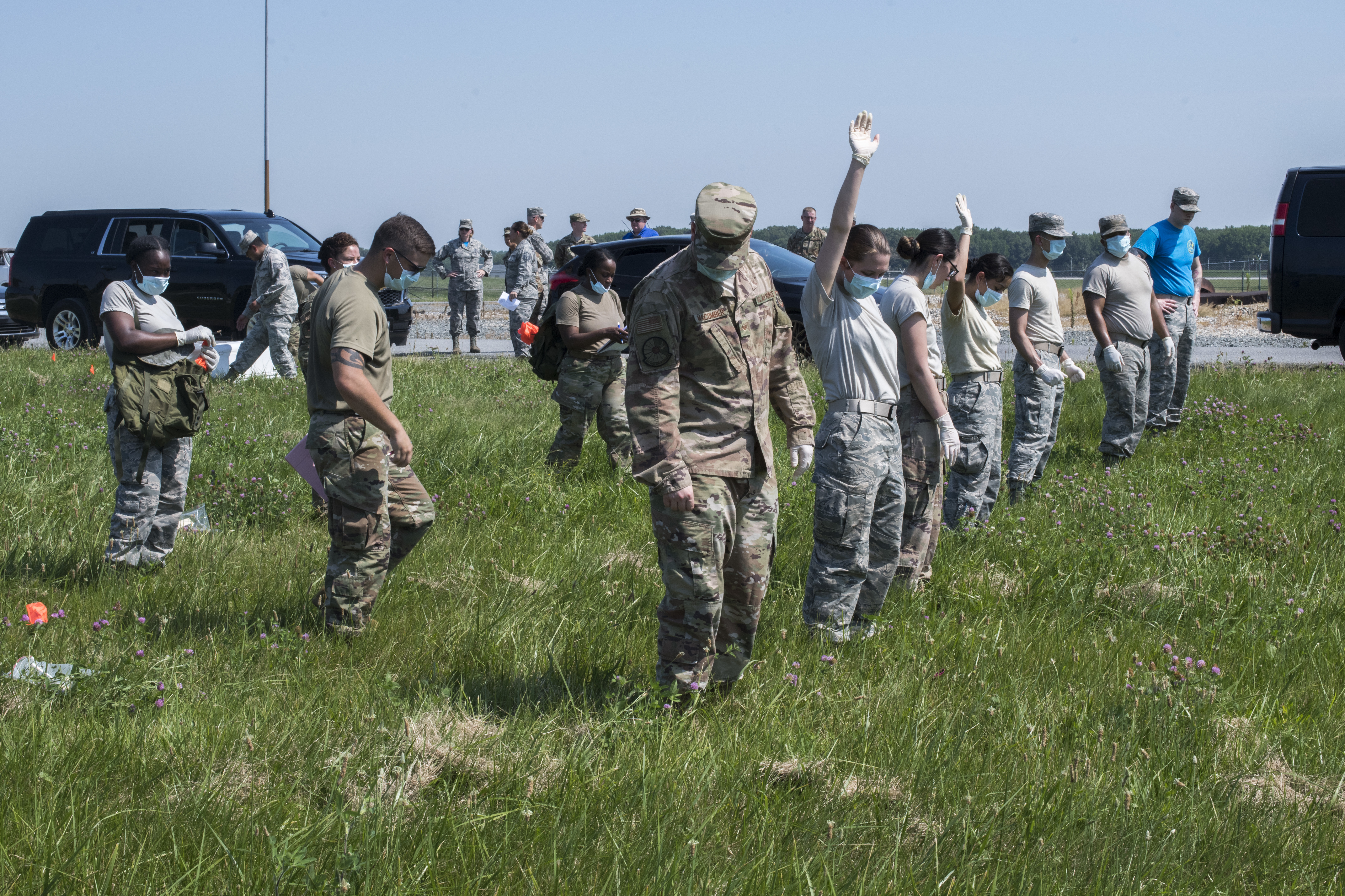 Snapshot: 436 FSS trains in search, recovery procedures > Dover Air ...