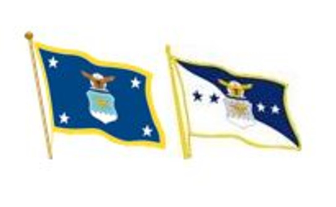 CSAF and SECAF Flags