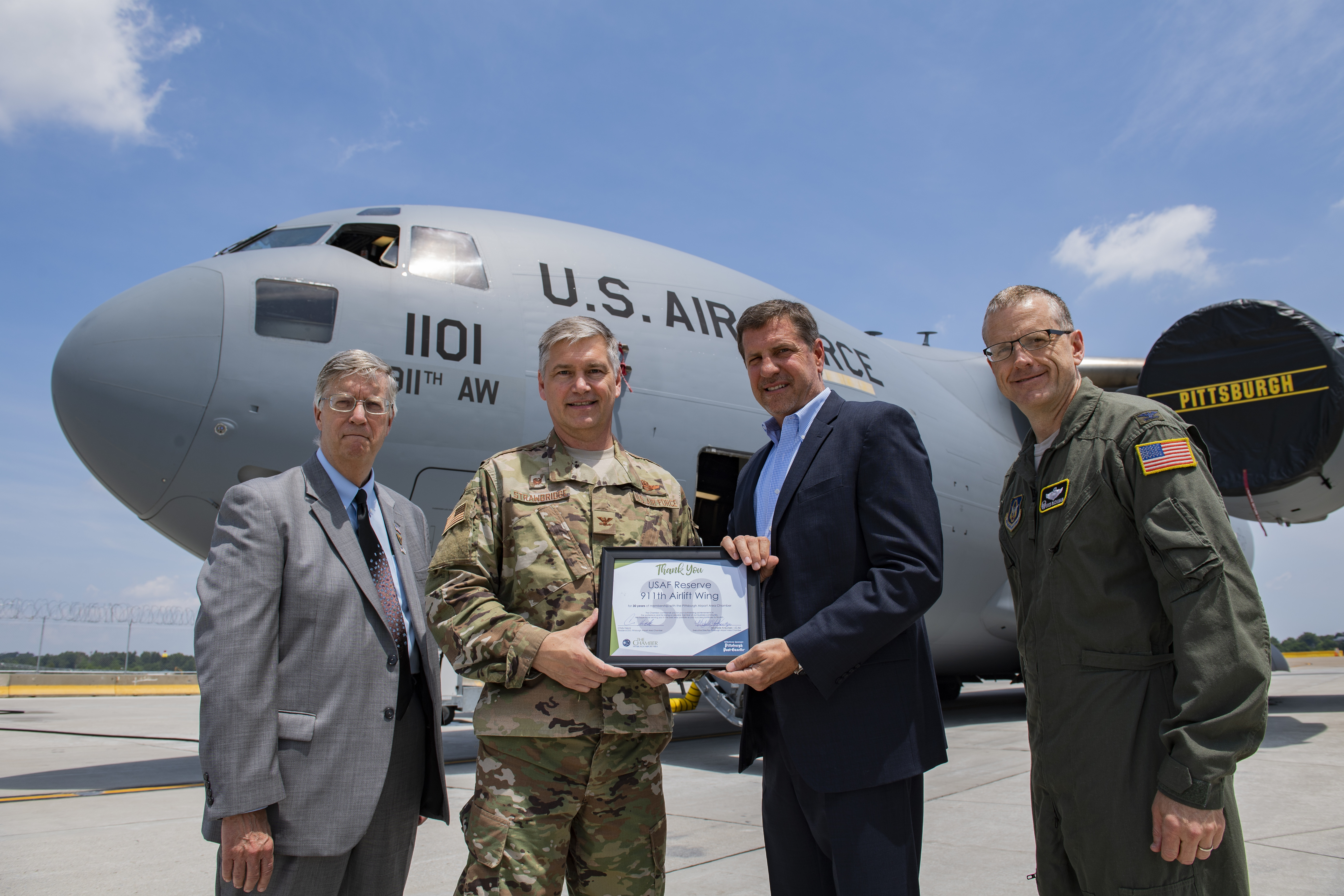 911th AW celebrates 30 years of PAACC membership > Pittsburgh Air ...