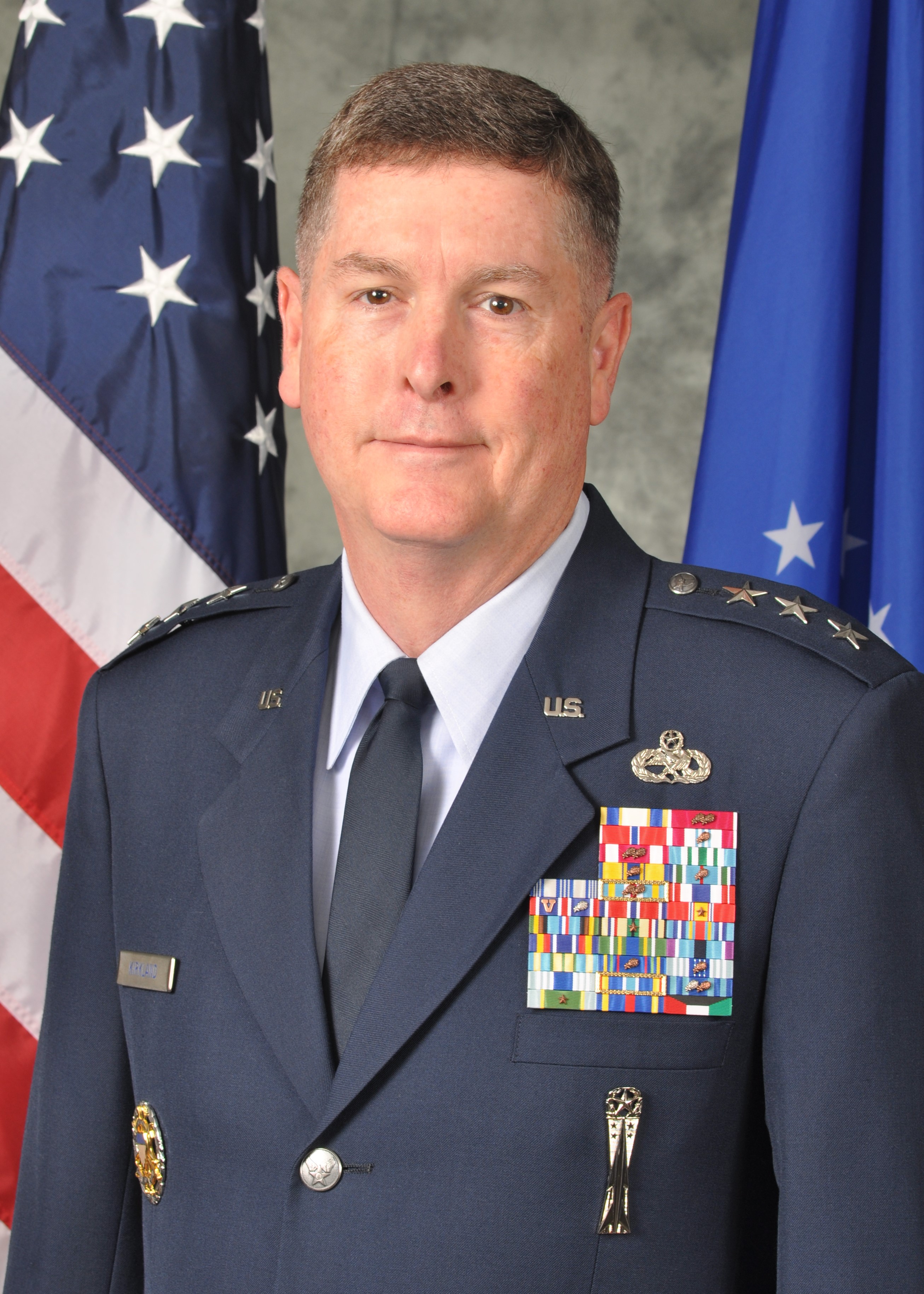 DONALD E. KIRKLAND > Air Force > Biography Display