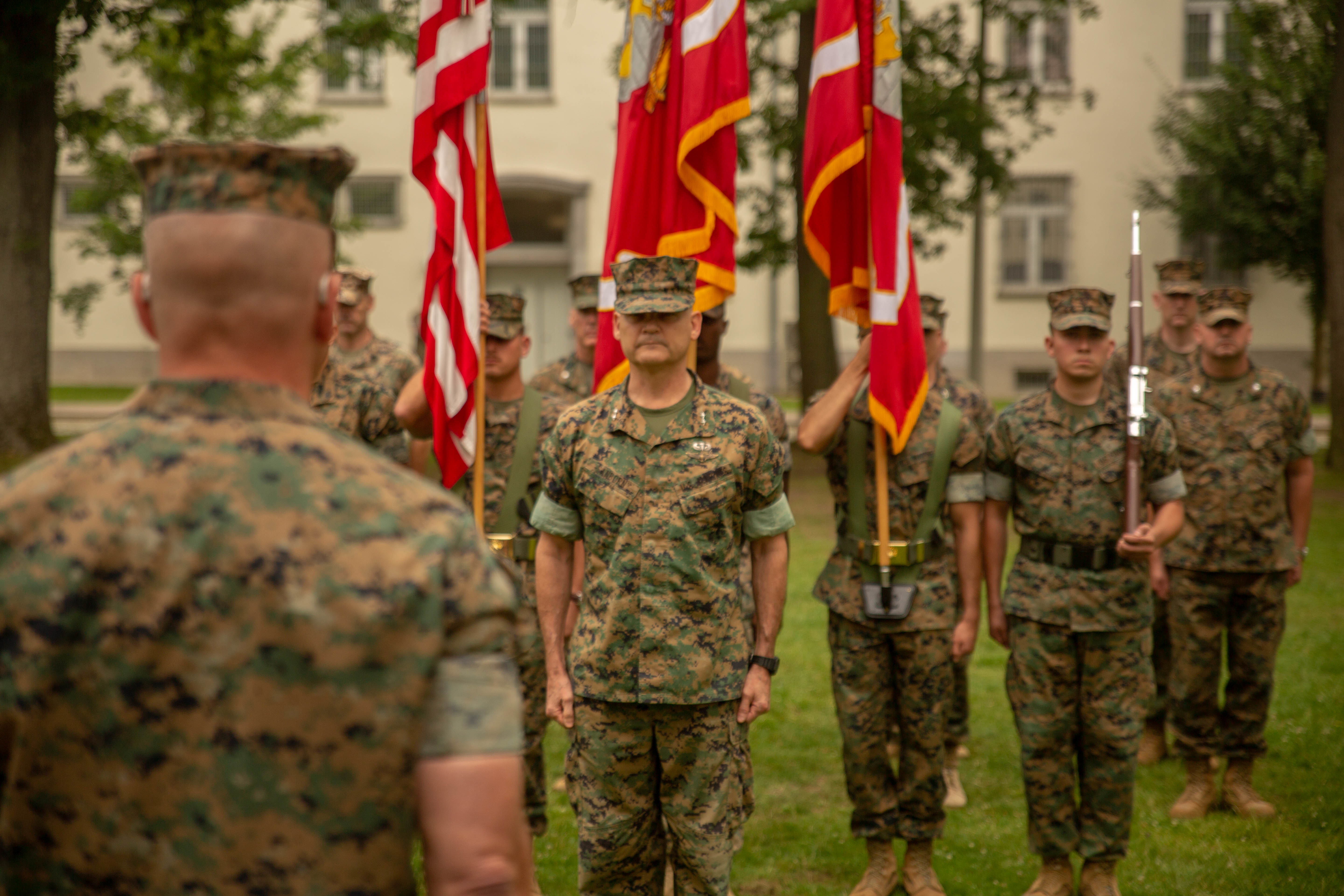 Change of Command and Retirement Ceremony