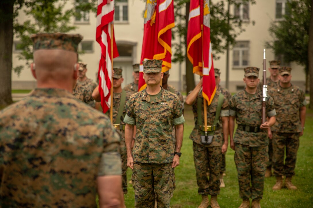 Change of Command and Retirement Ceremony