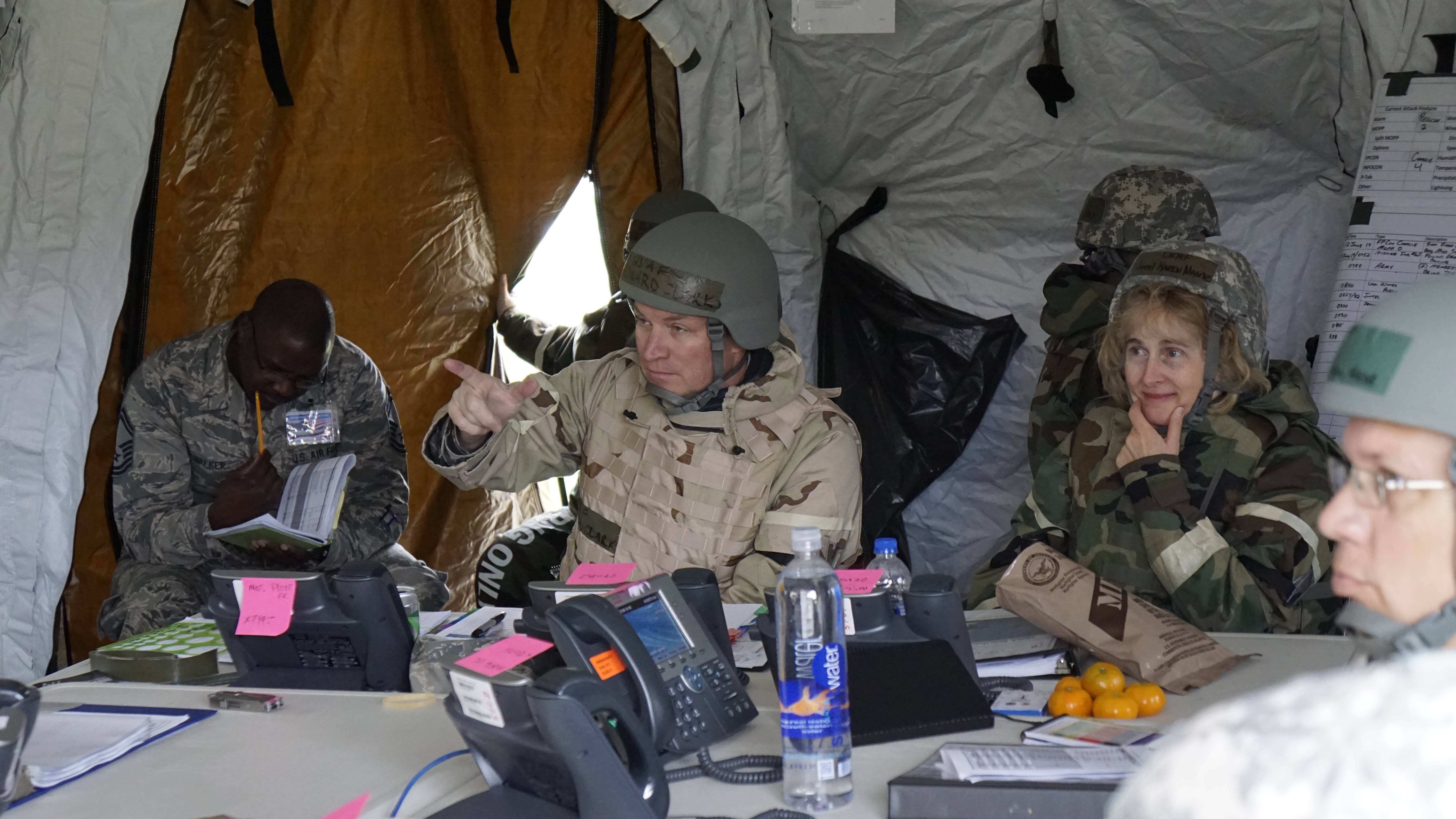 Westover Dog Patch War Games Exercise