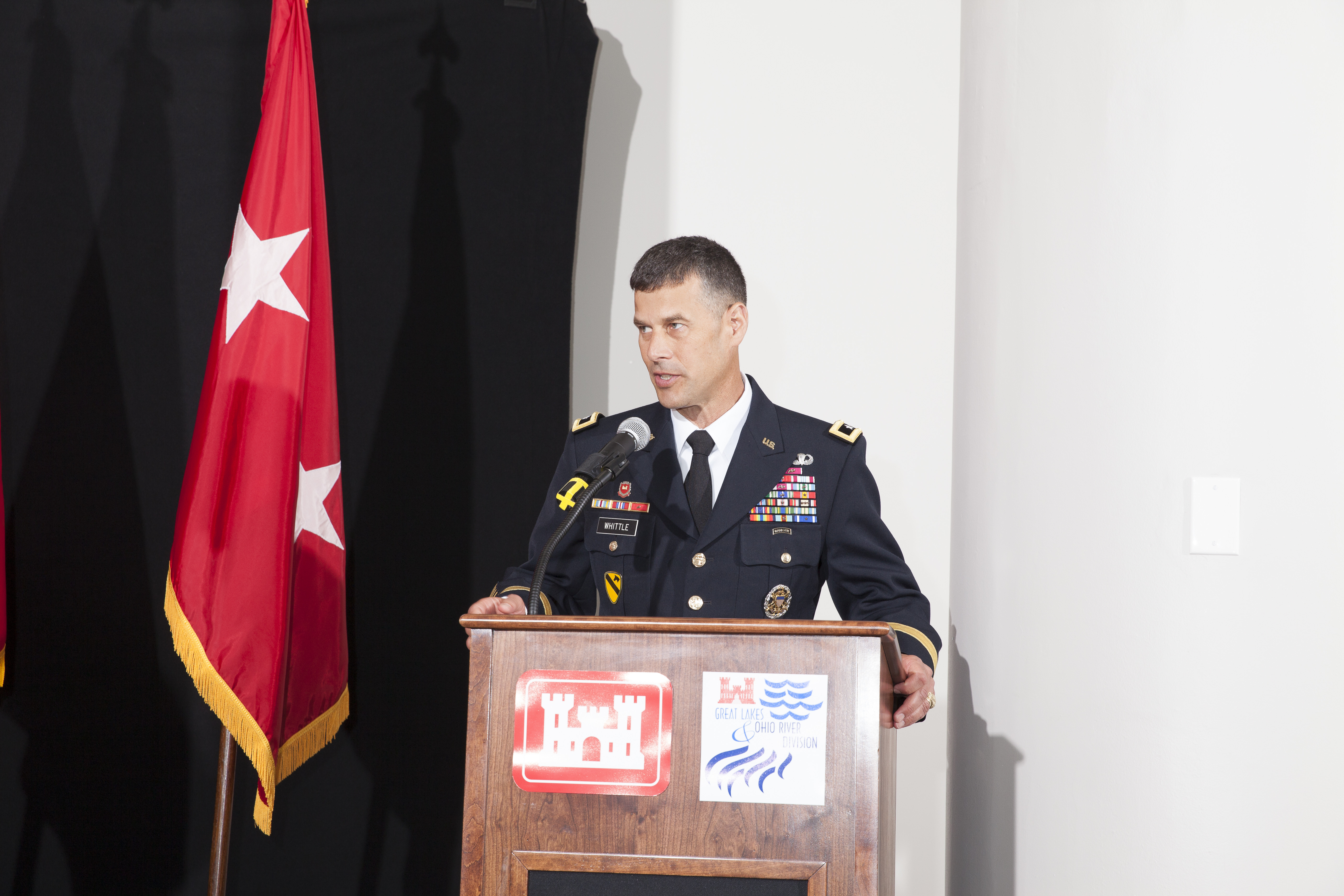 Whittle takes command of the Great Lakes and Ohio River Division ...