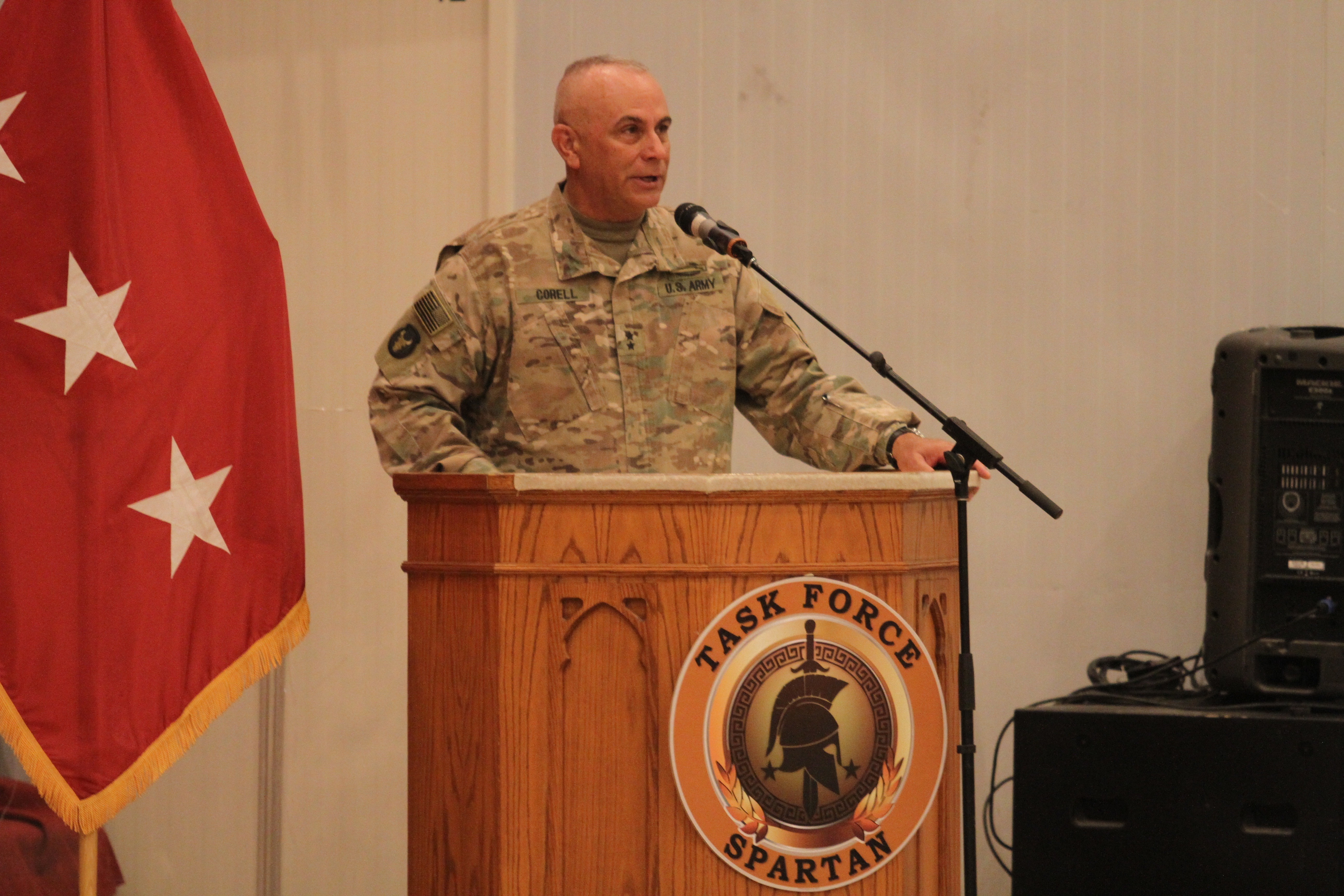 38th ID assumes authority of Task Force Spartan in the Middle East > U ...