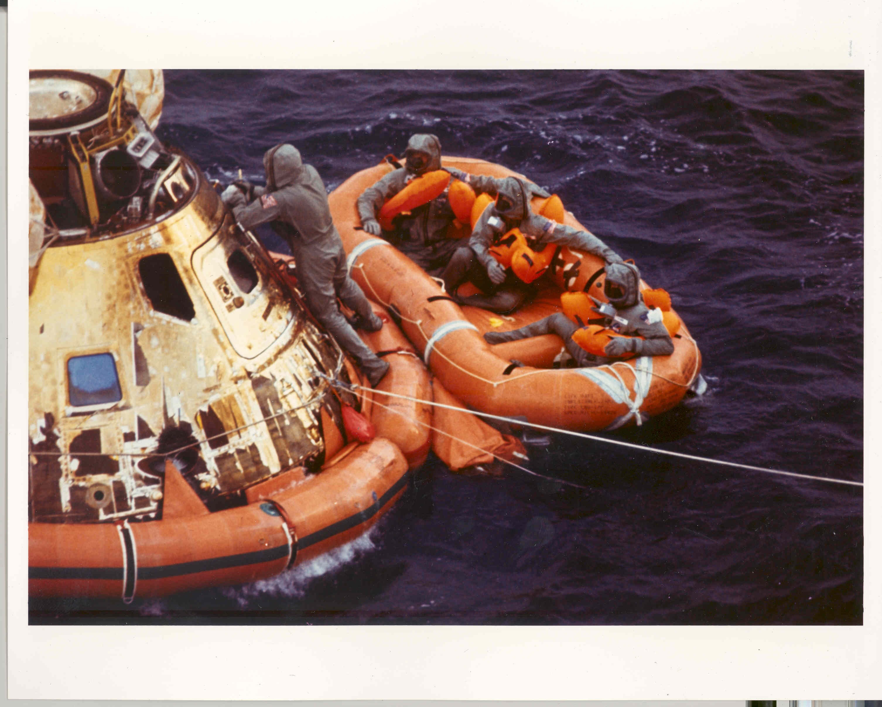 Apollo 13 Landing In Ocean