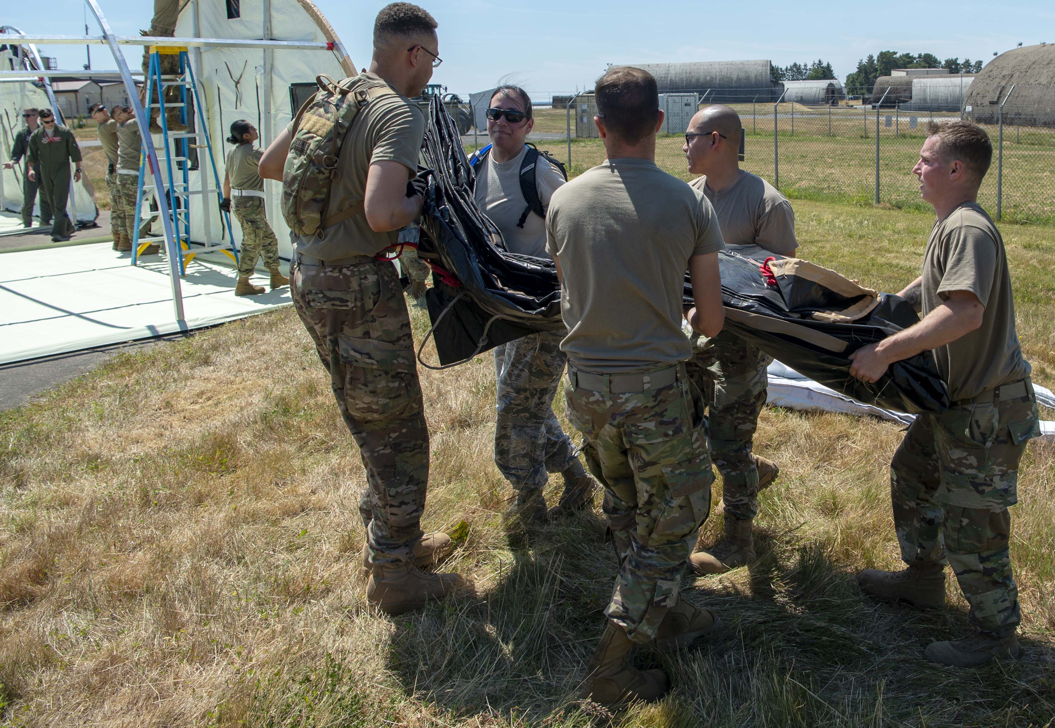 4th FW Airmen set up command, control facility for Operation Rapid ...