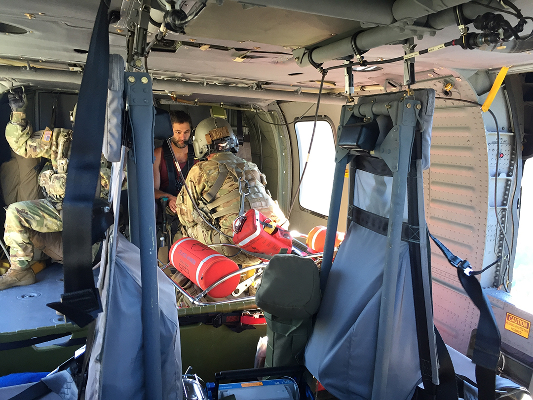 Cal Guard rescues missing hiker in Alpine County > National Guard ...