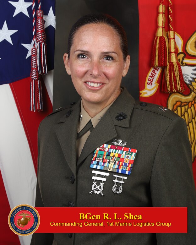 Brigadier General Roberta L. Shea > 1st Marine Logistics Group > Leaders