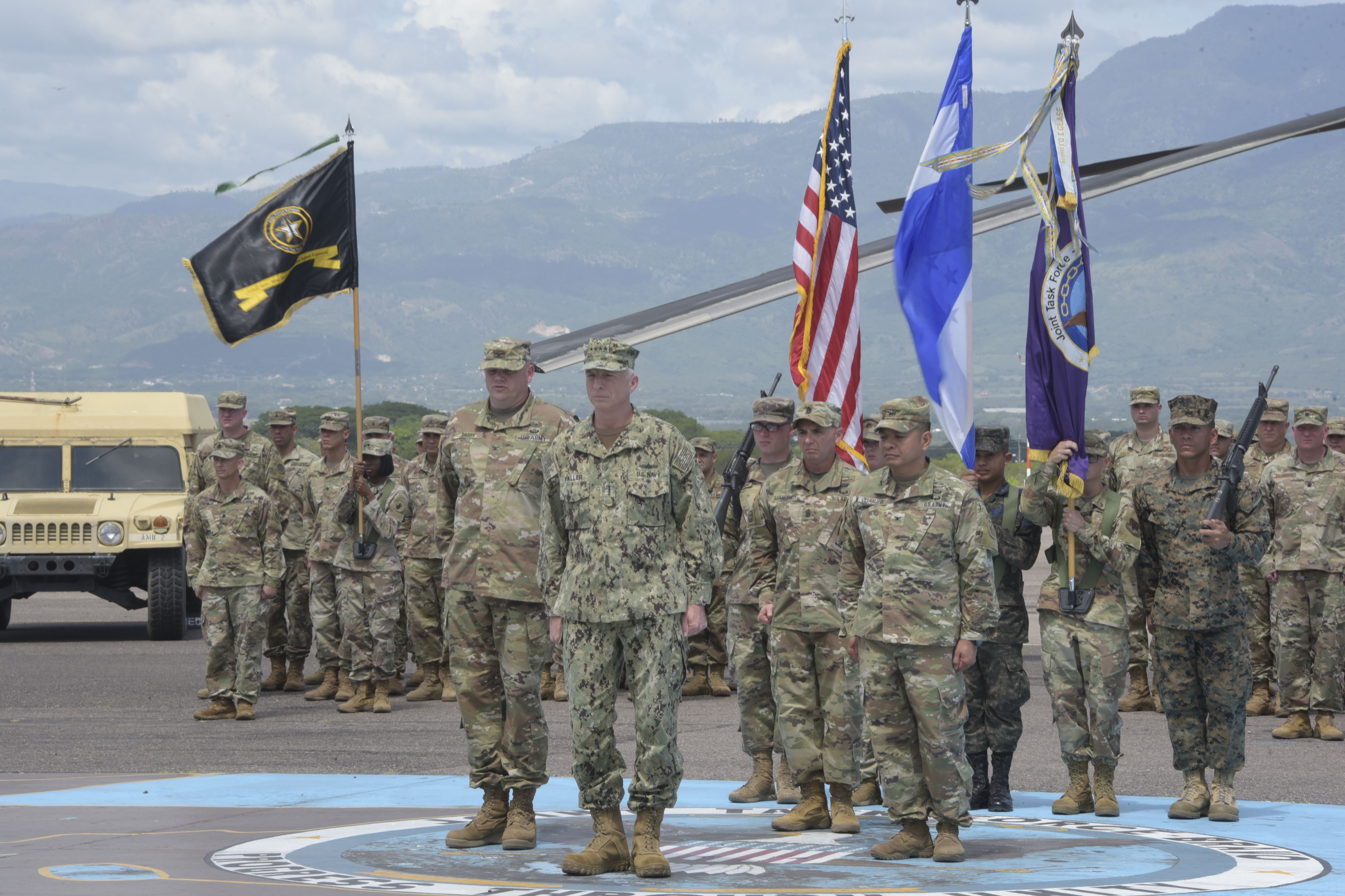 NEW LEADER ASSUMES COMMAND OF JTF-BRAVO > Air Force Test Center > News