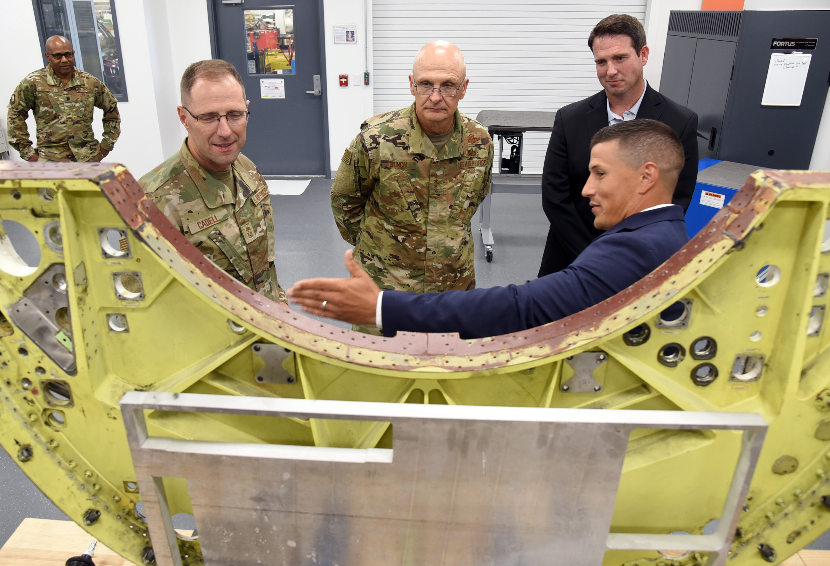 Afmc Commander Visits Tinker Tinker Air Force Base Article Display