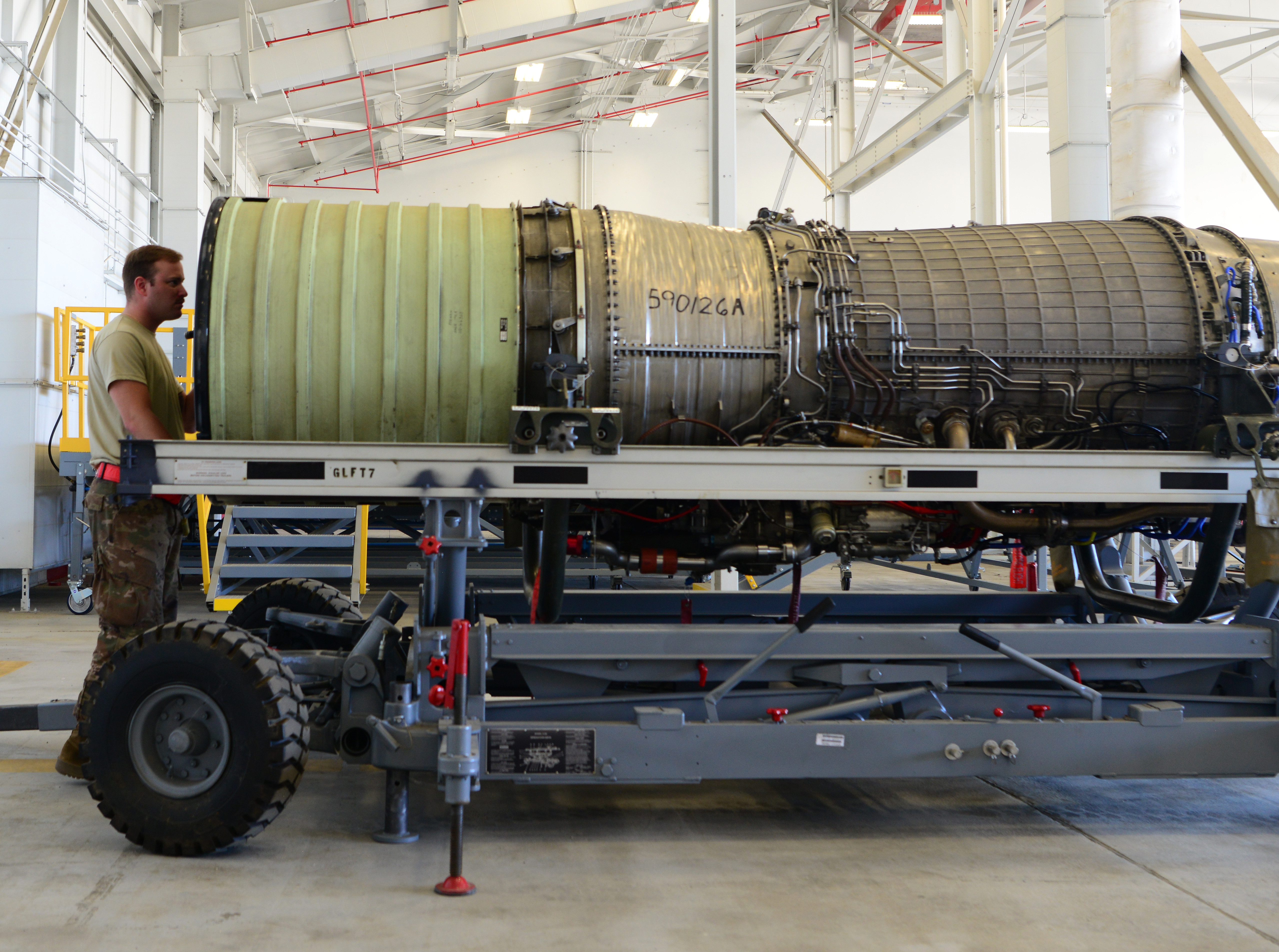 9th MXS propulsion shop essential to dragon’s roar > Beale Air Force ...