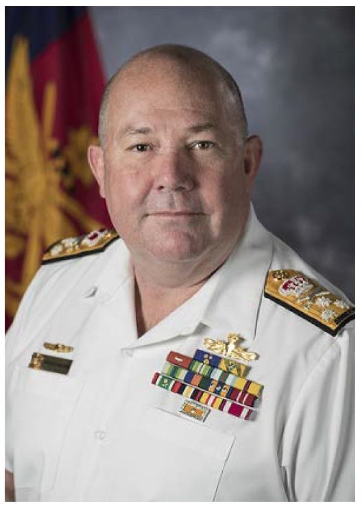 Vice Admiral Stuart Mayer