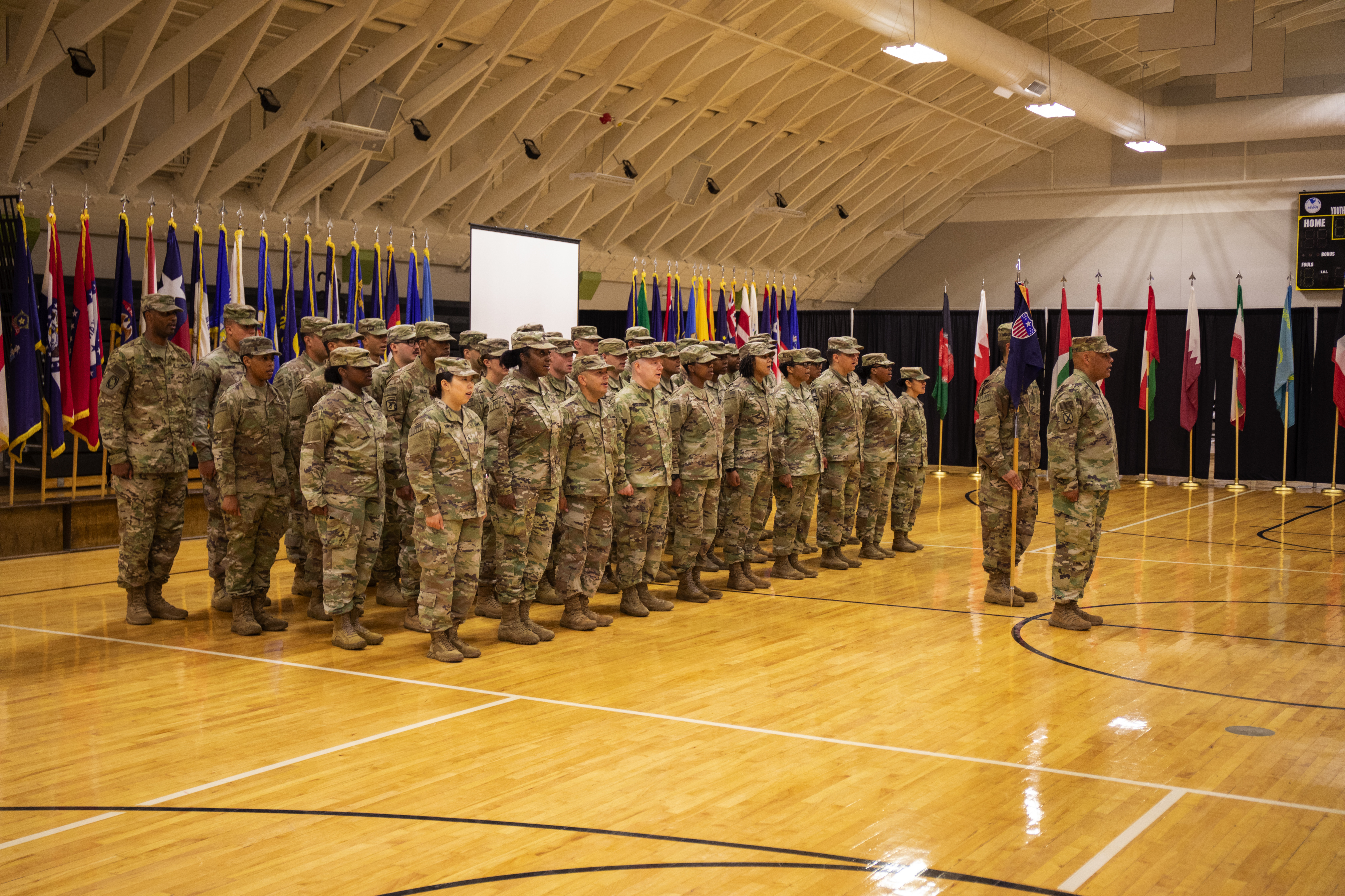1st TSC hosts a deployment ceremony for 14th HRSC > U.S. Central ...