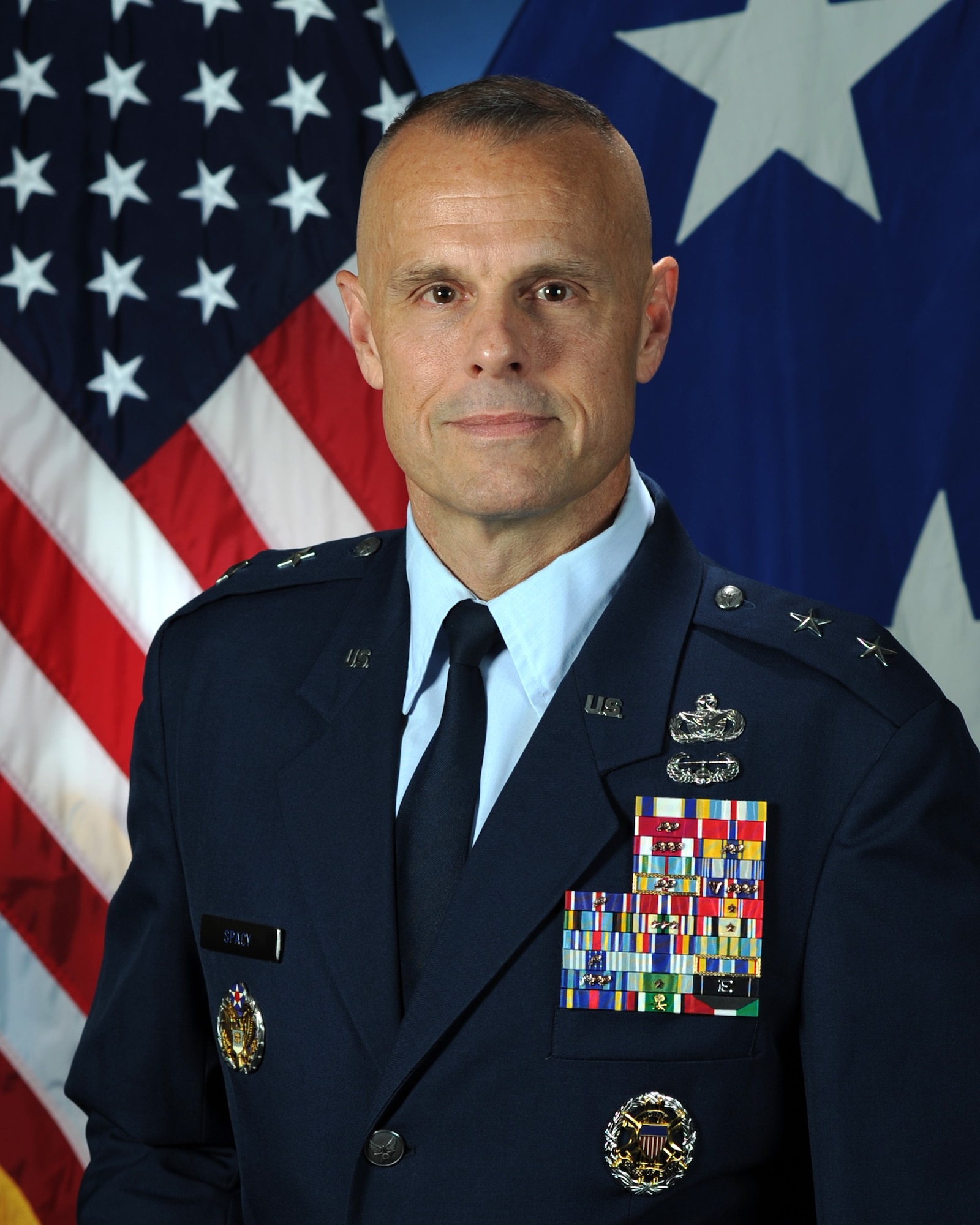 MAJOR GENERAL BRADLEY D. SPACY > Air Force > Biography Display
