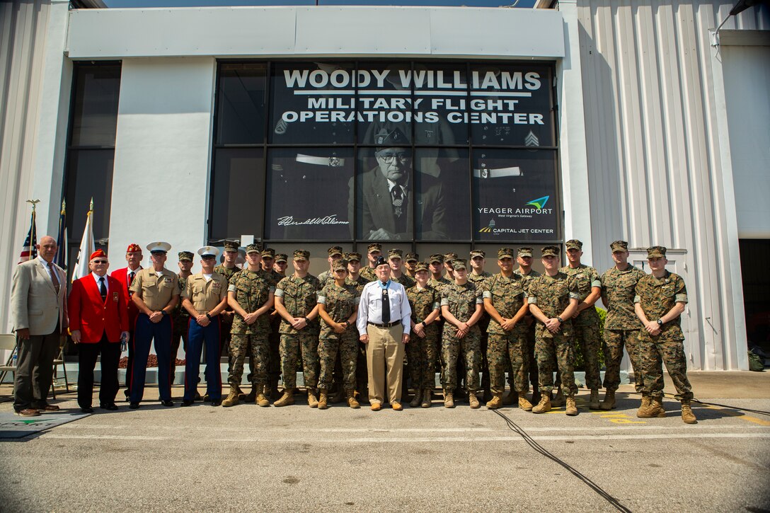 Hershel "Woody" Williams Hangar Dedication Ceremony