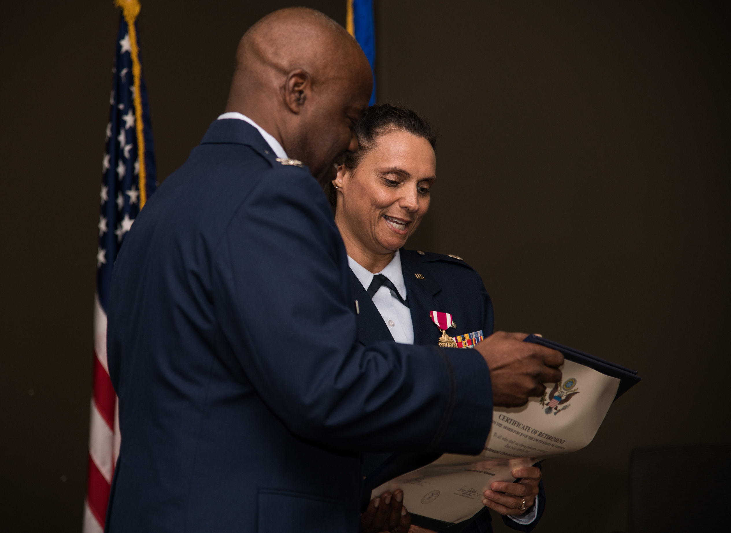 Lt. Col. Lori Norris Retirement Ceremony