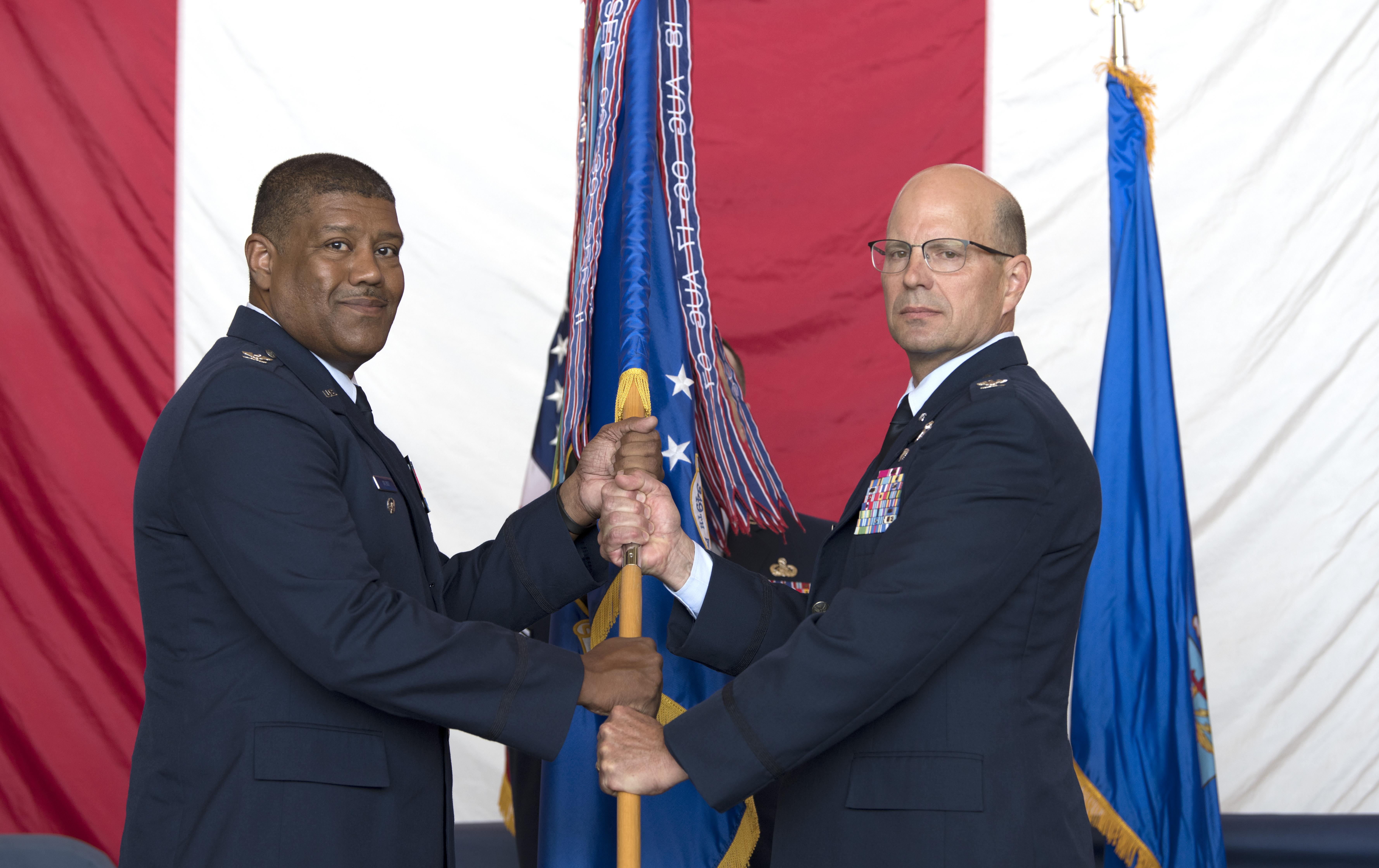 349th AMW welcomes new commander > 4th Air Force > Article Display