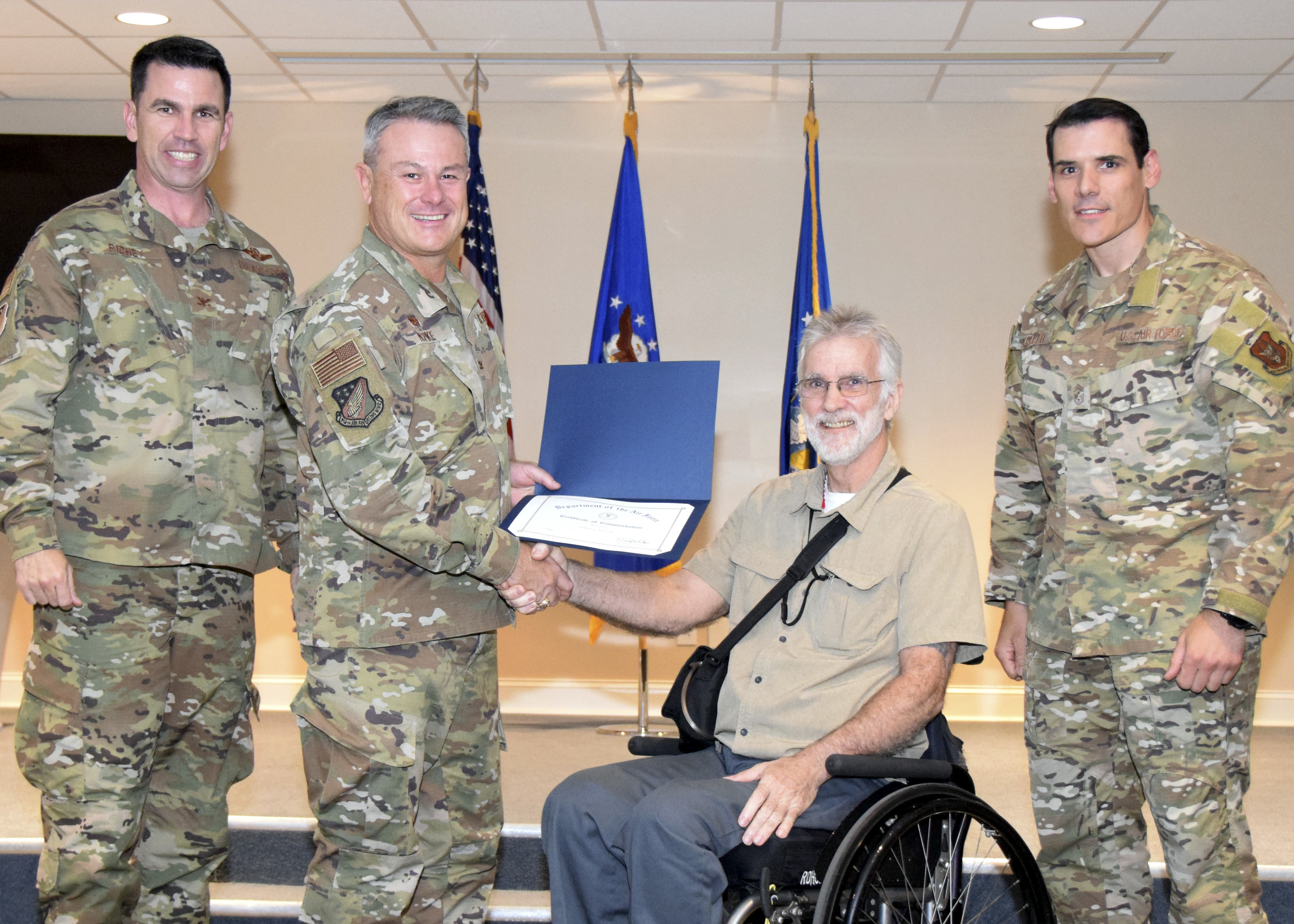 916th Unit Deployment Manager Passes 40 Year Mark