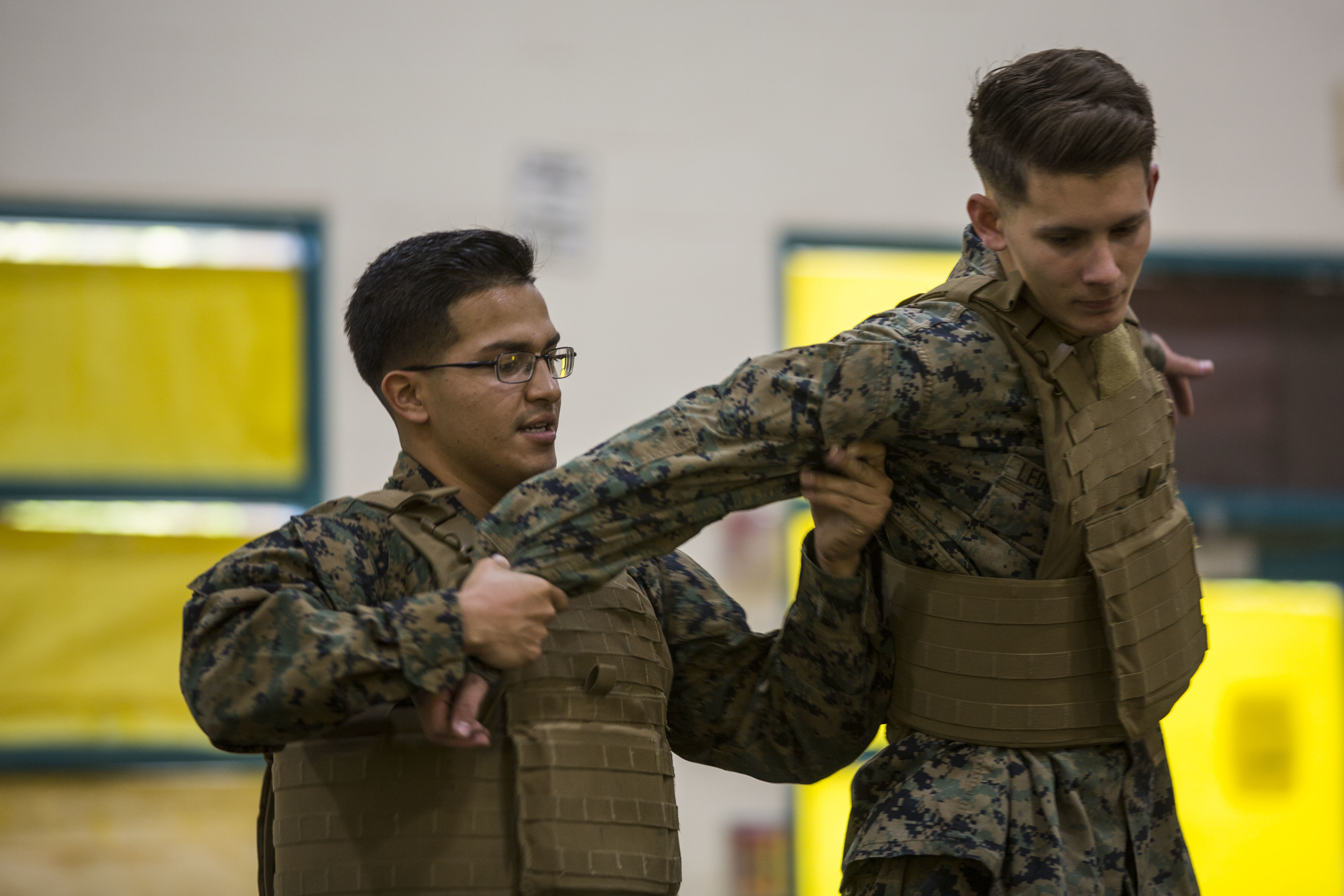 DAY 1: MACS-1 Hosts Marine Week at Ron Watson Middle School > Marine ...