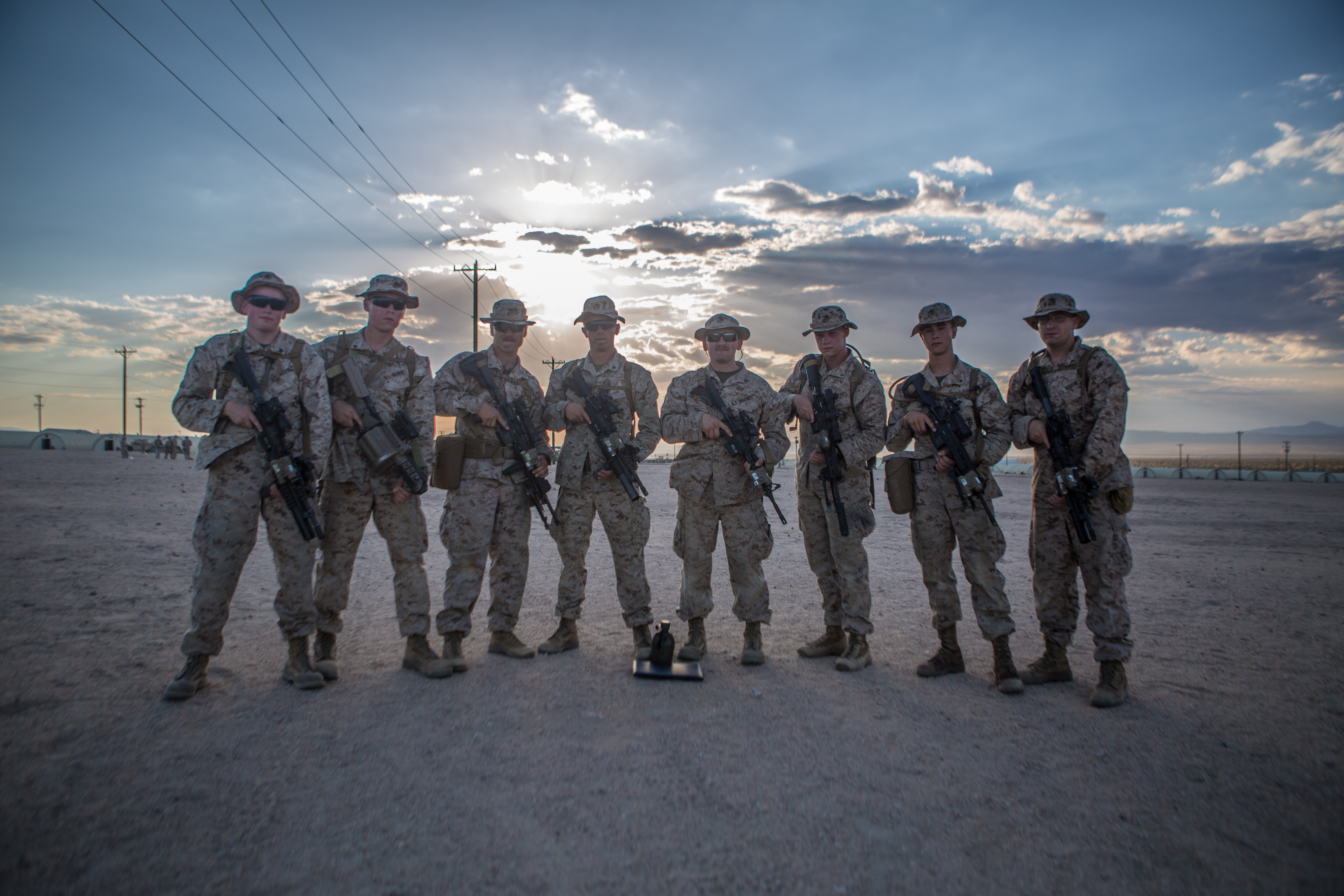 Reserve Marine riflemen practice remedial drills during ITX 4-19
