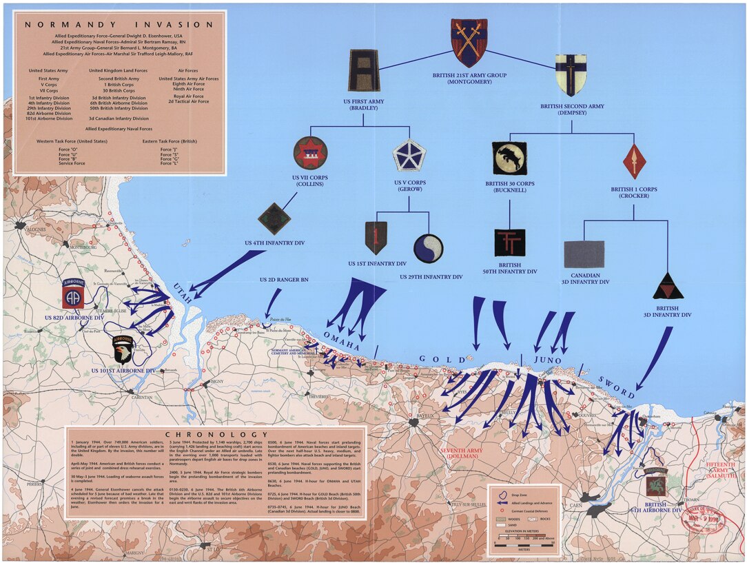 Maps Of D Day Landing Beaches And Normandy My XXX Hot Girl