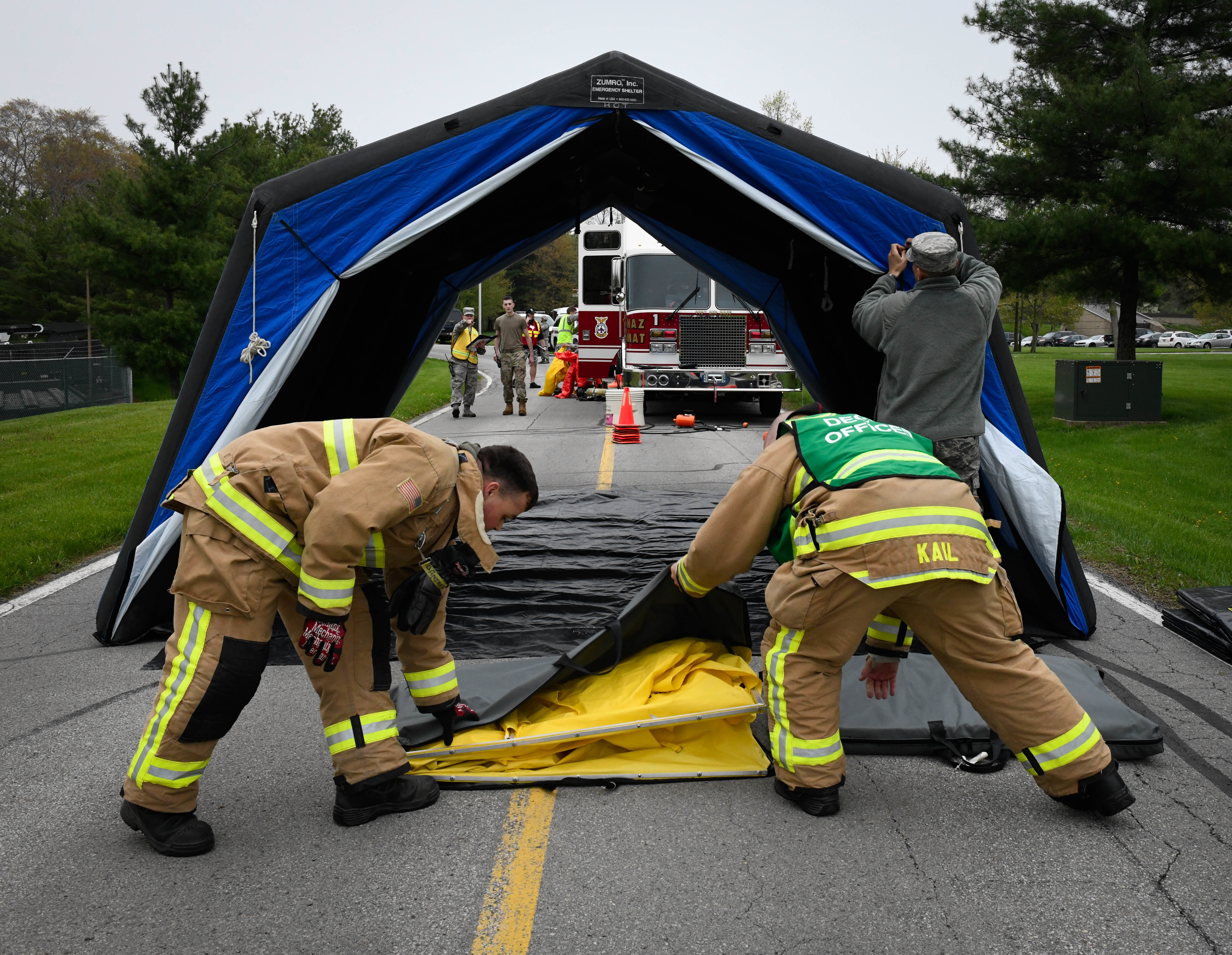 Readiness comes through training in attack response exercise ...