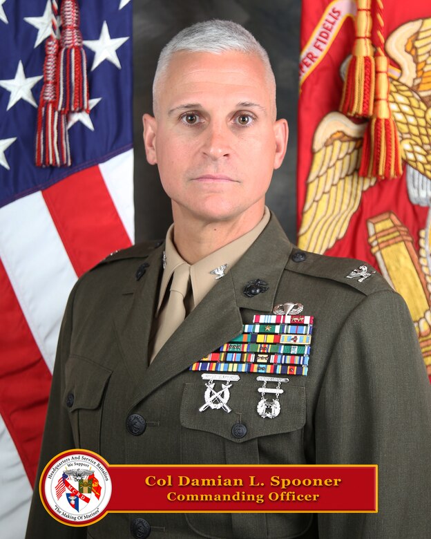 Colonel Damian L. Spooner > Marine Corps Recruit Depot, San Diego ...