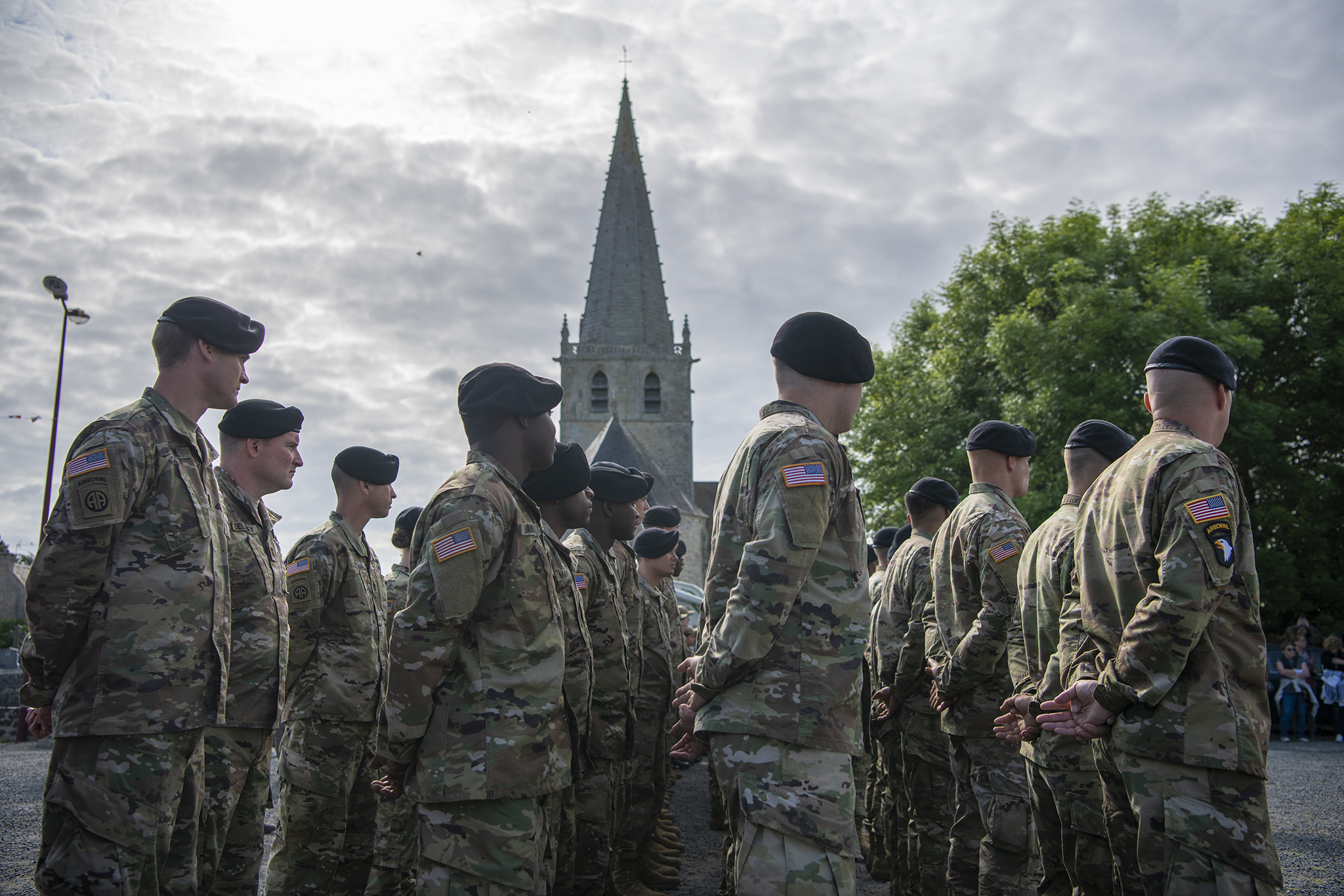 Historic 10k march through the D-Day battlefields of Picauville, France