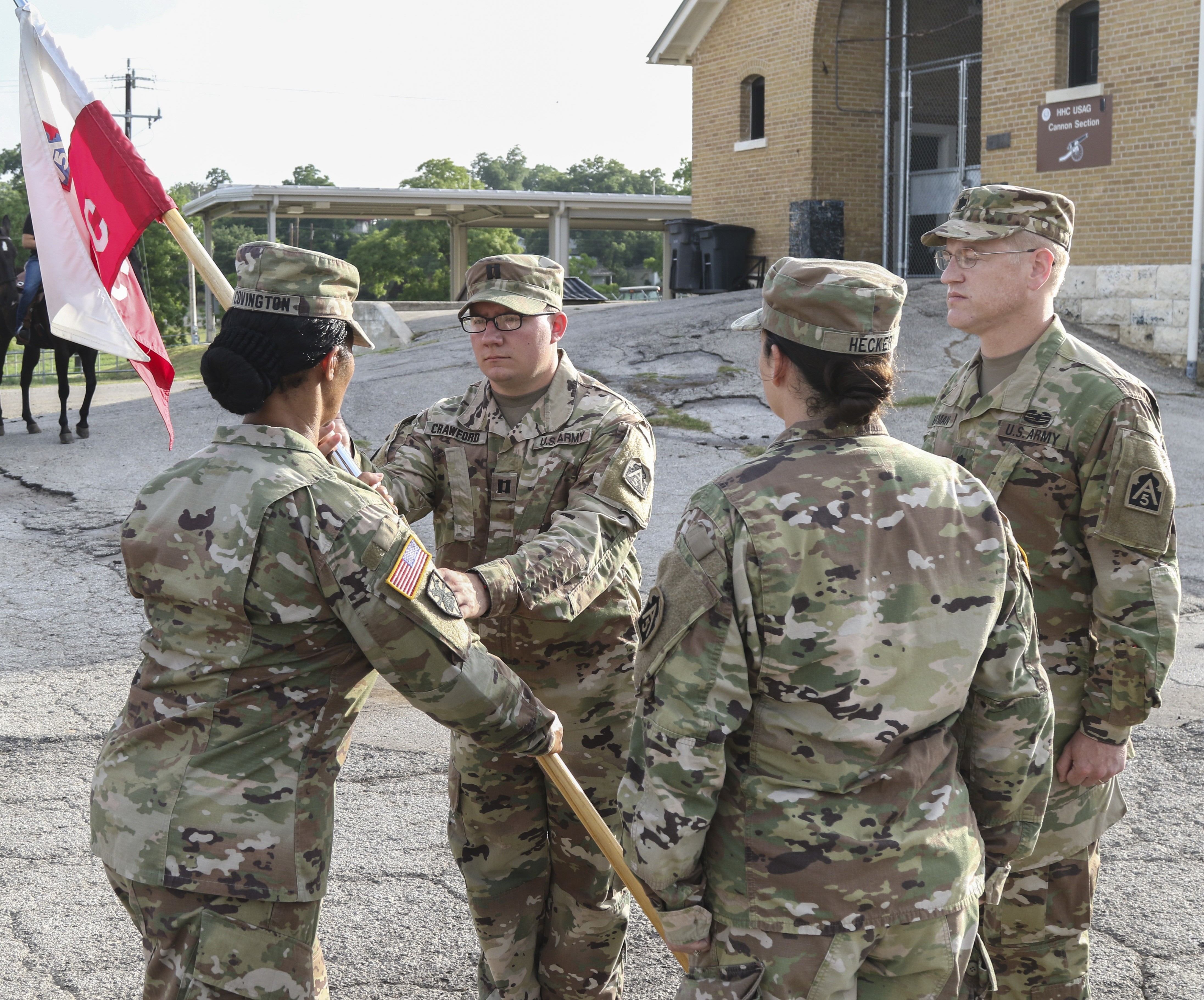 Army North Headquarters Support Company welcomes new commander > Joint ...