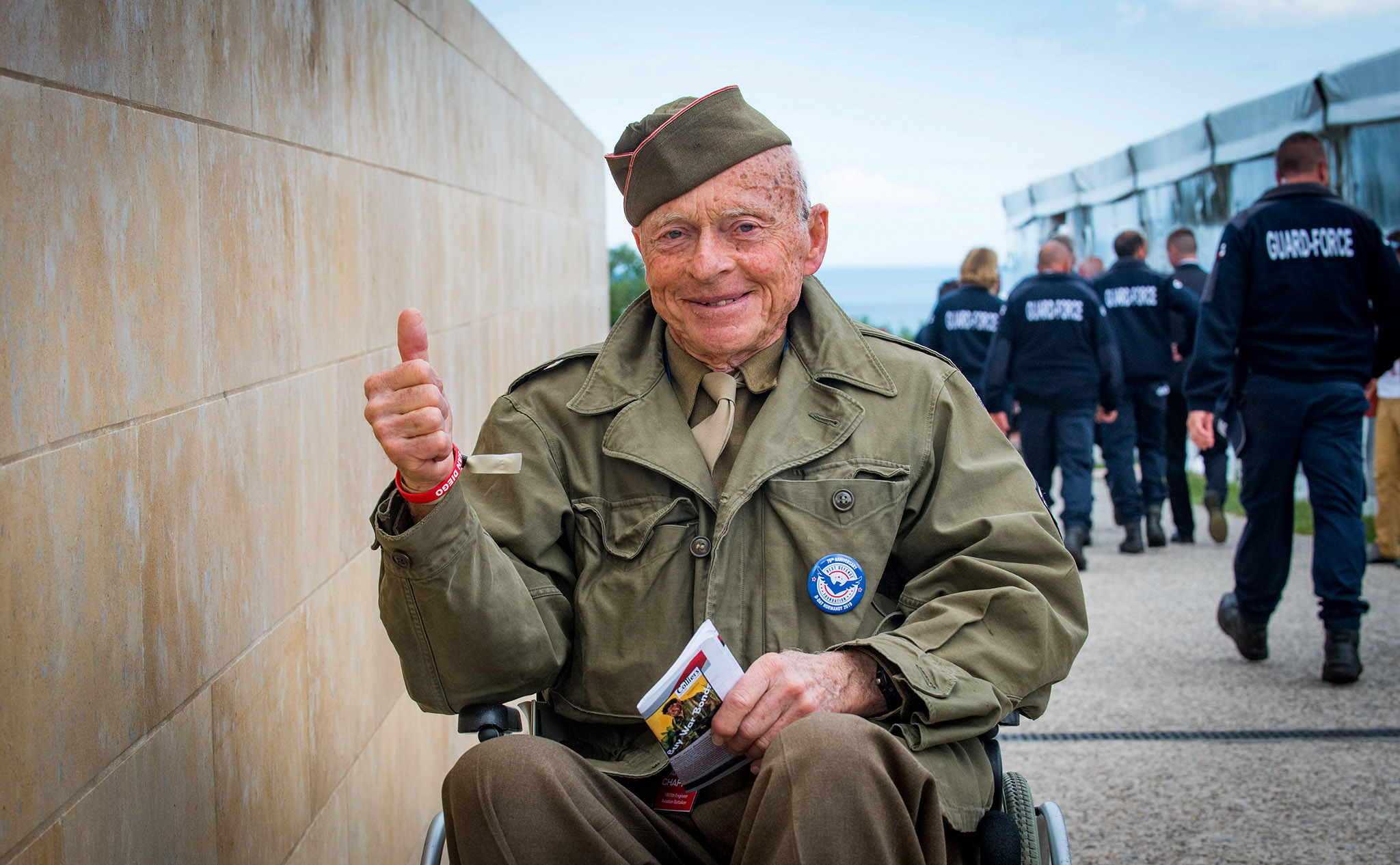 75th Anniversary of D-Day, Normandy American Cemetery, Colleville-sur ...