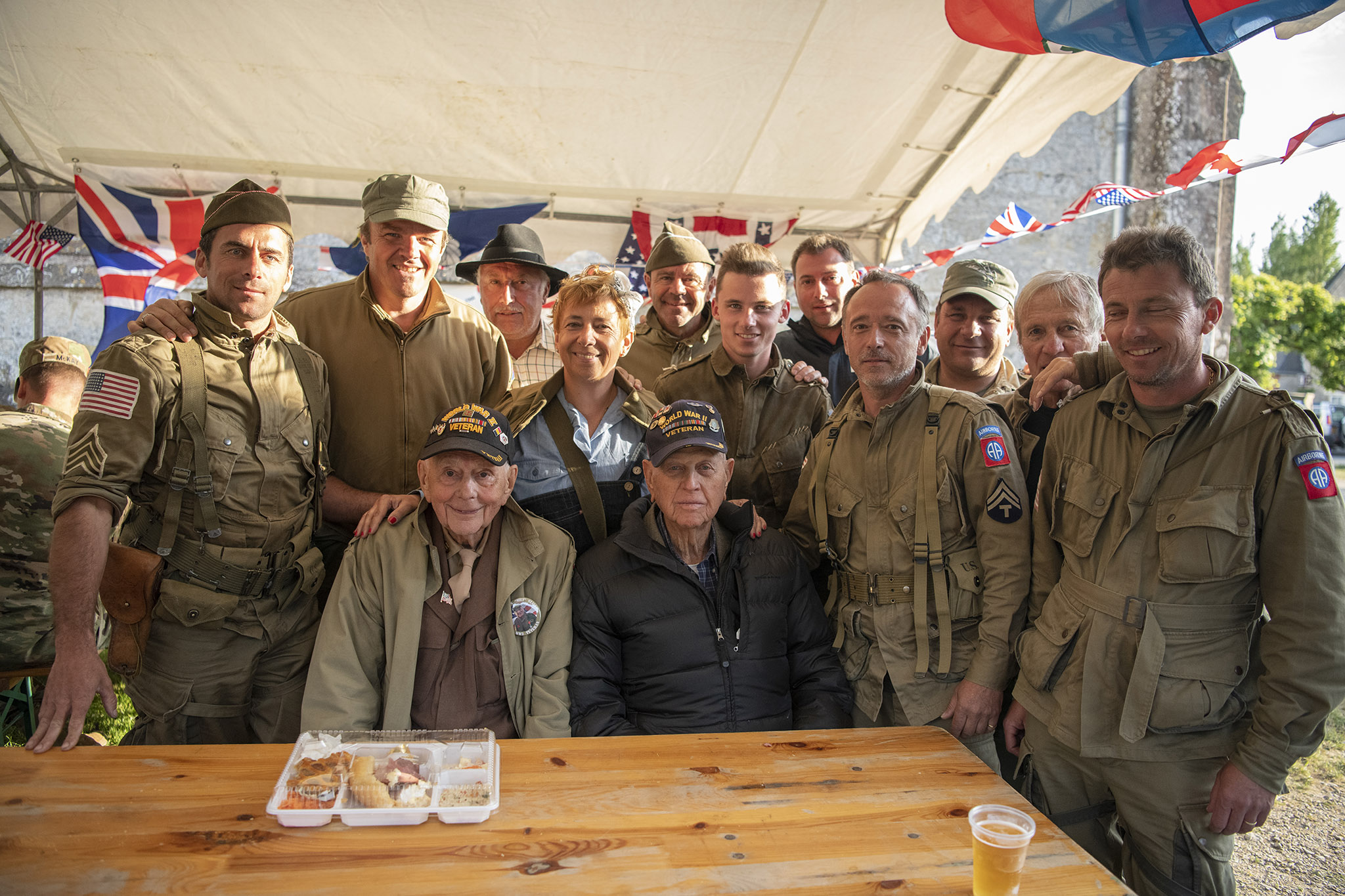 4th Infantry Division Historic March, Sainte-Marie-du-Mont, France