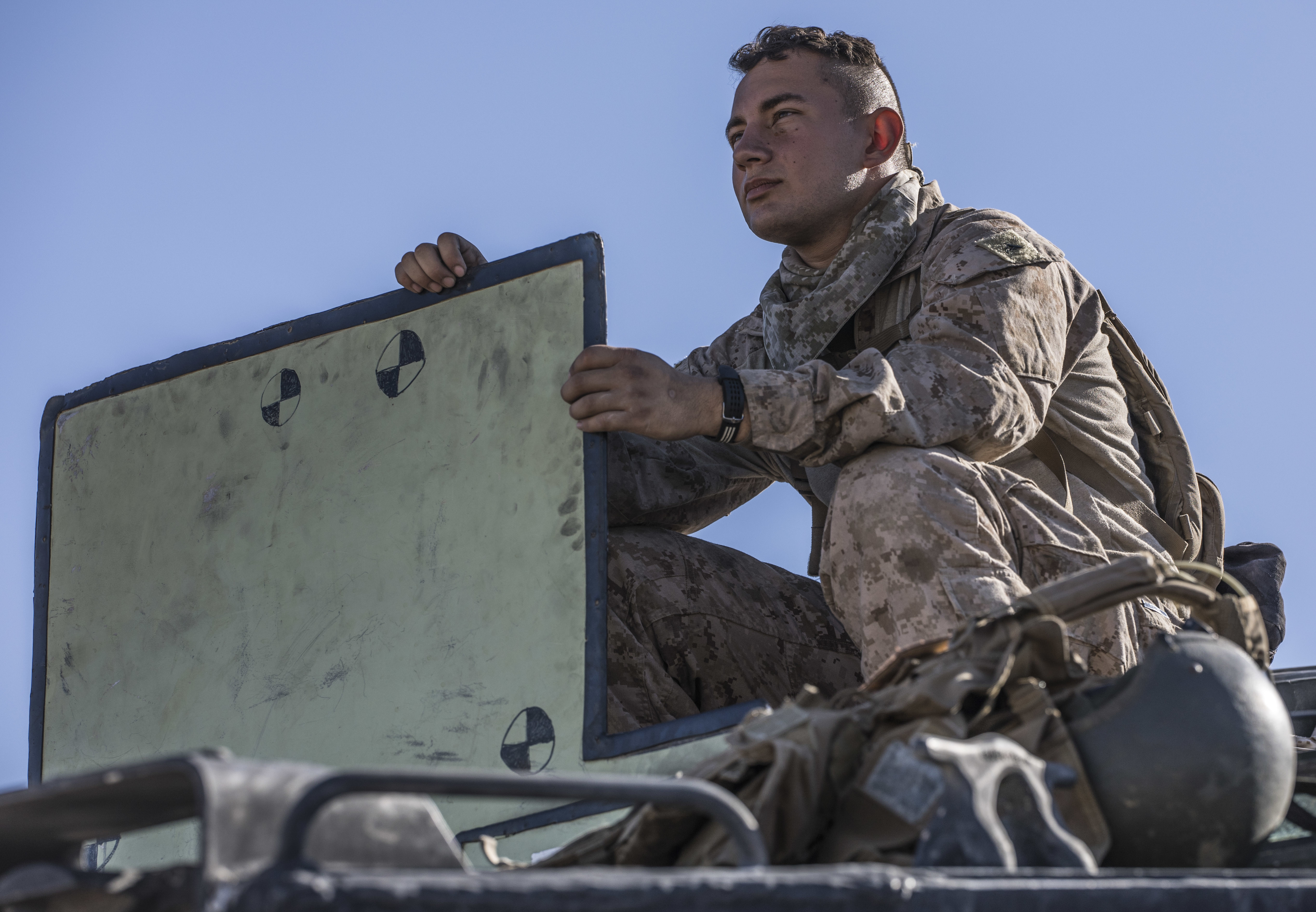 4th AABn takes on Range 110 during ITX 4-19