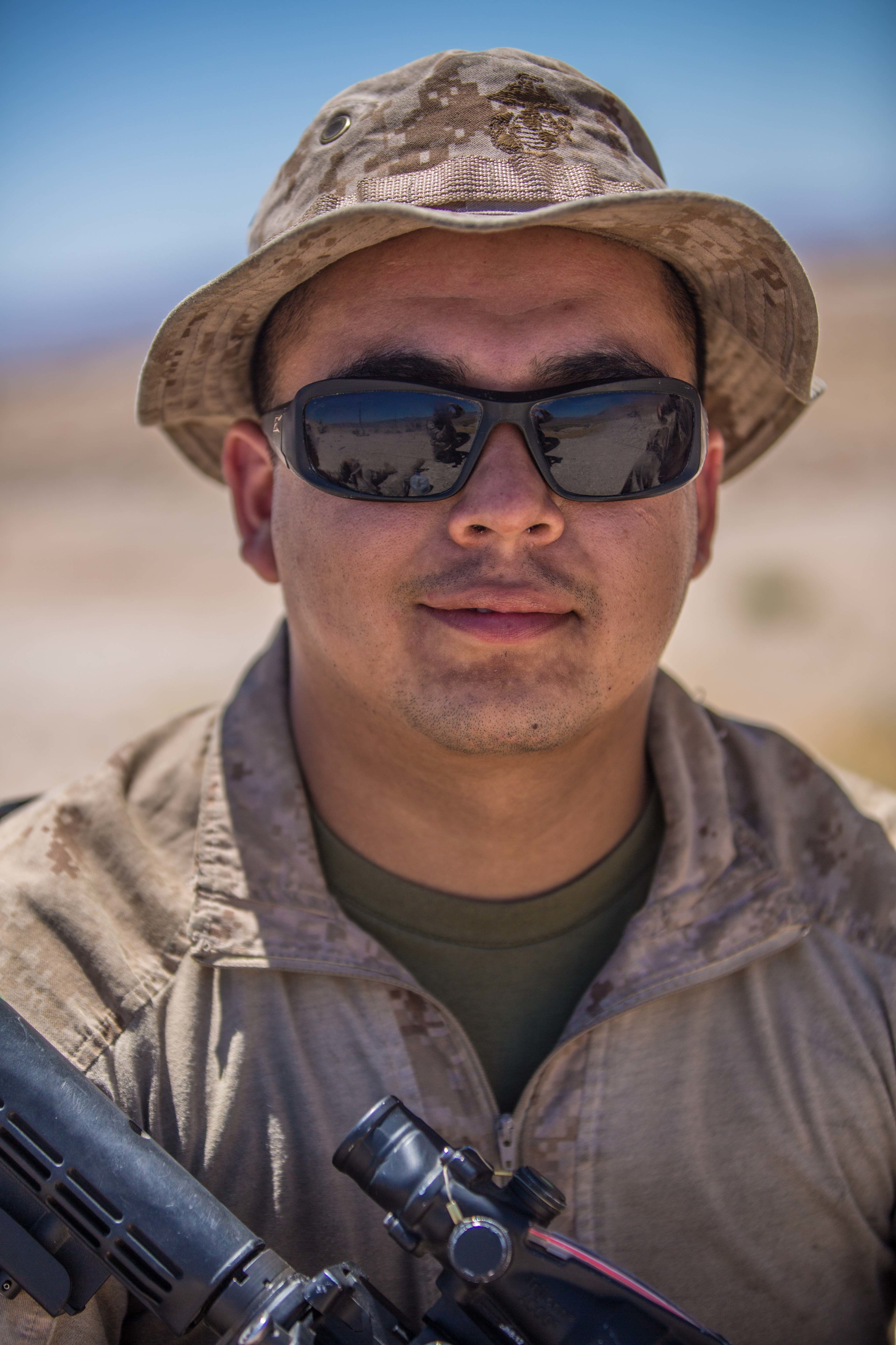 Reserve Marines call for fire at ITX 4-19