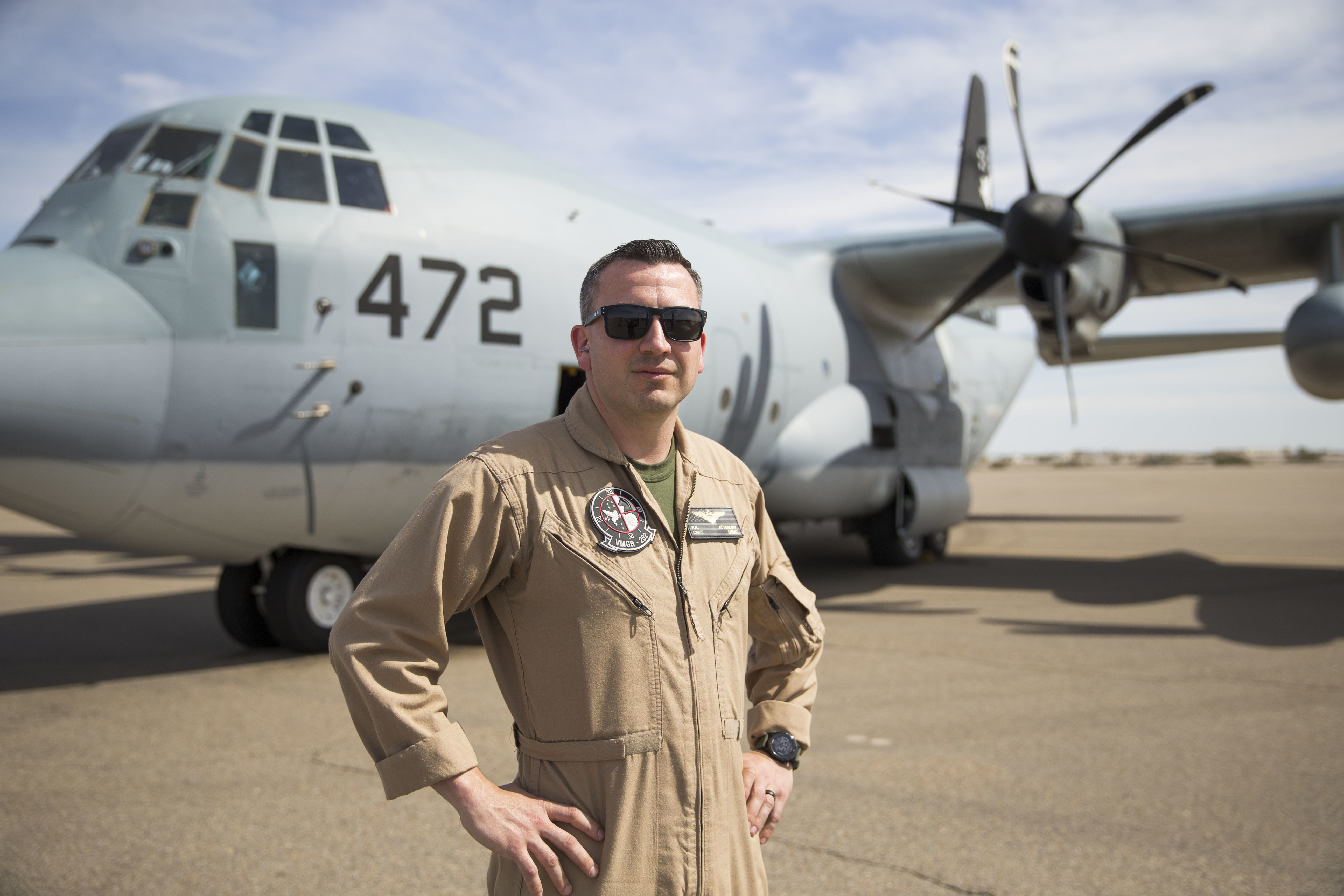 KC-130 Pilot, Capt. Attebury > Marine Corps Air Station Yuma > News ...
