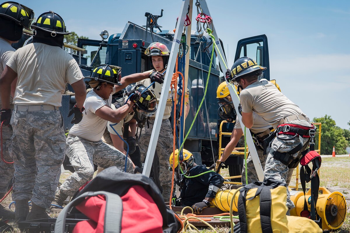 Firefighters and Cable Dogs Save Lives > Air Force Safety Center ...