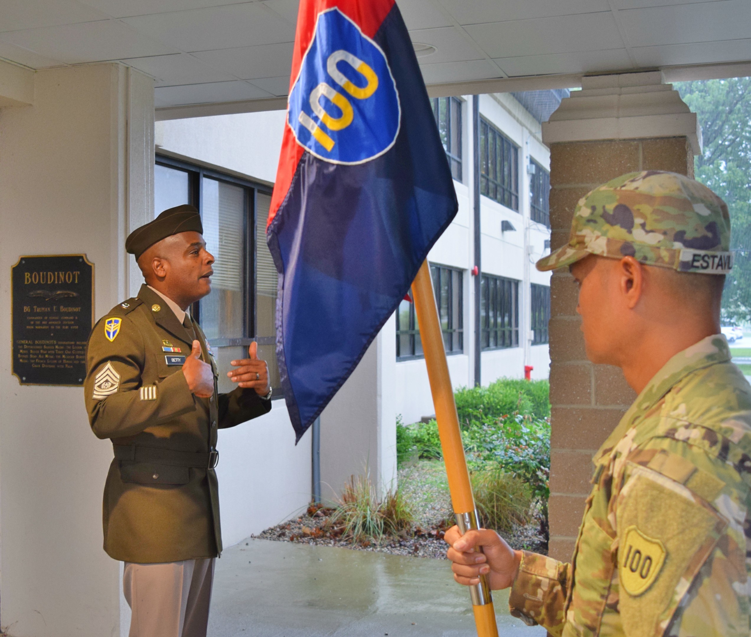 100th Training Division Command Selected for Fielding of Army Greens ...