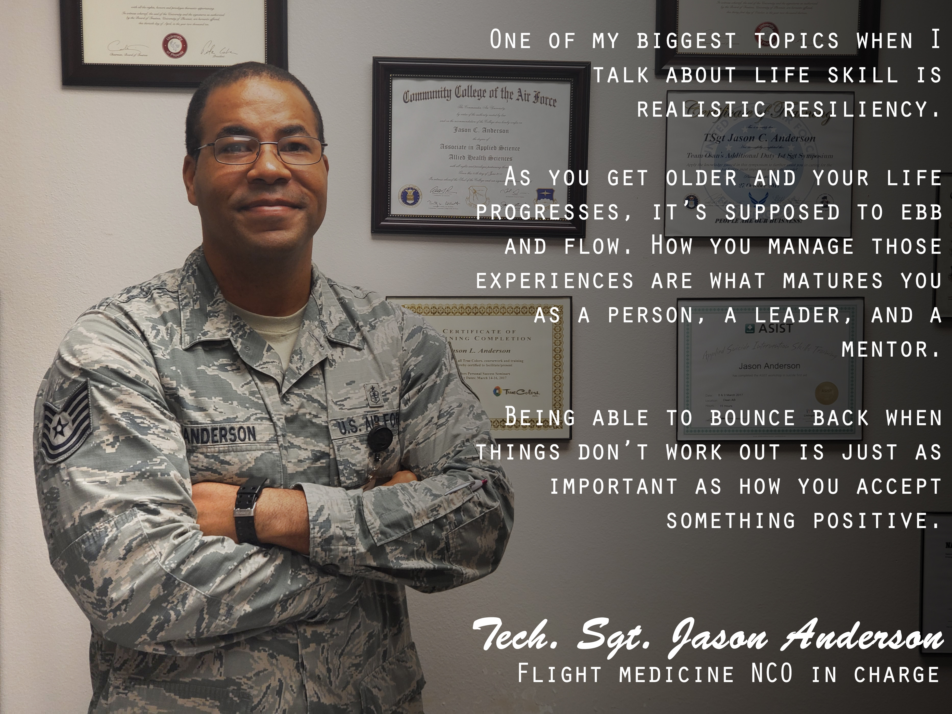Airman's Spotlight: Tech. Sgt. Jason Anderson > Laughlin Air Force Base ...