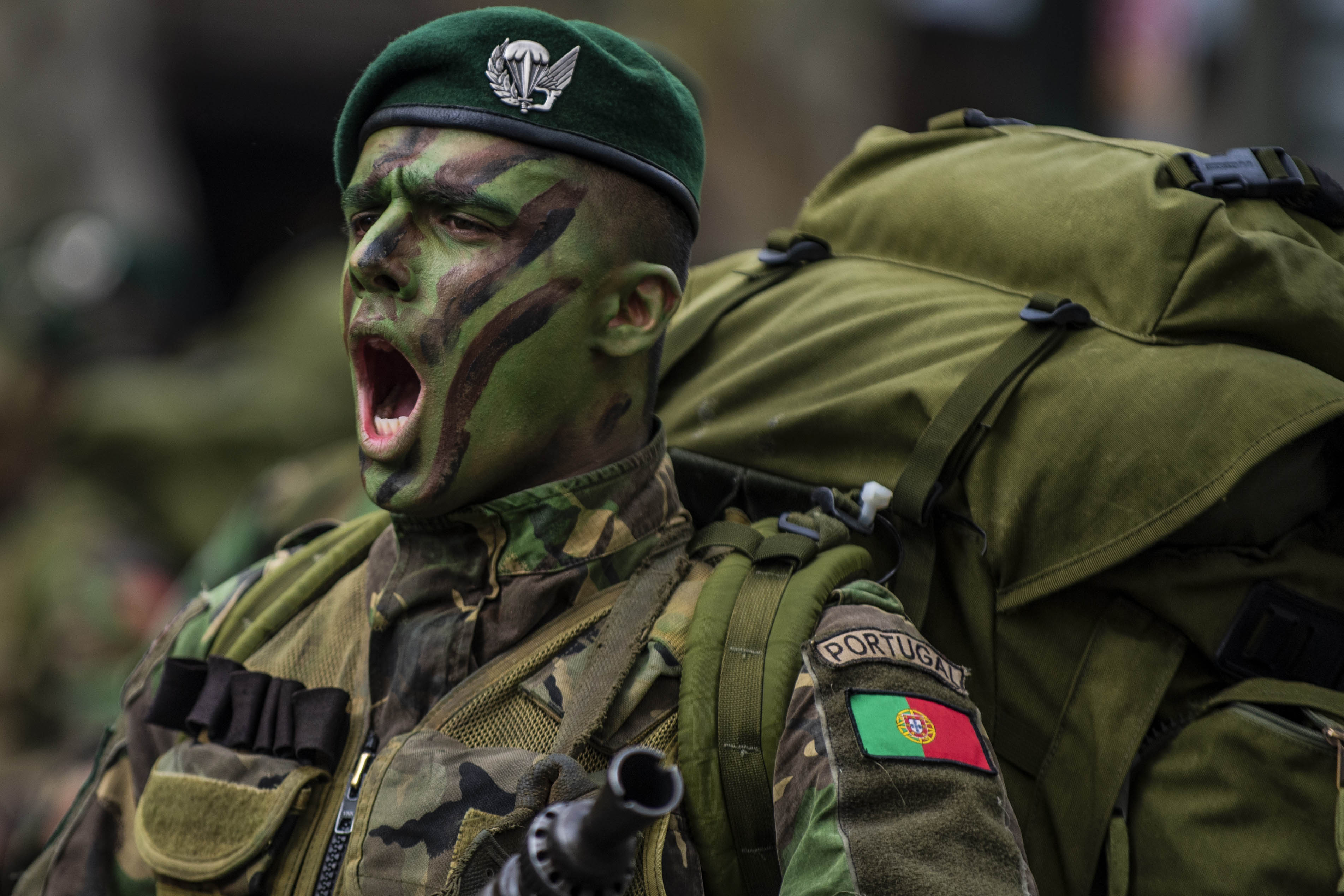 Shouting Soldier | U.S. Department of War