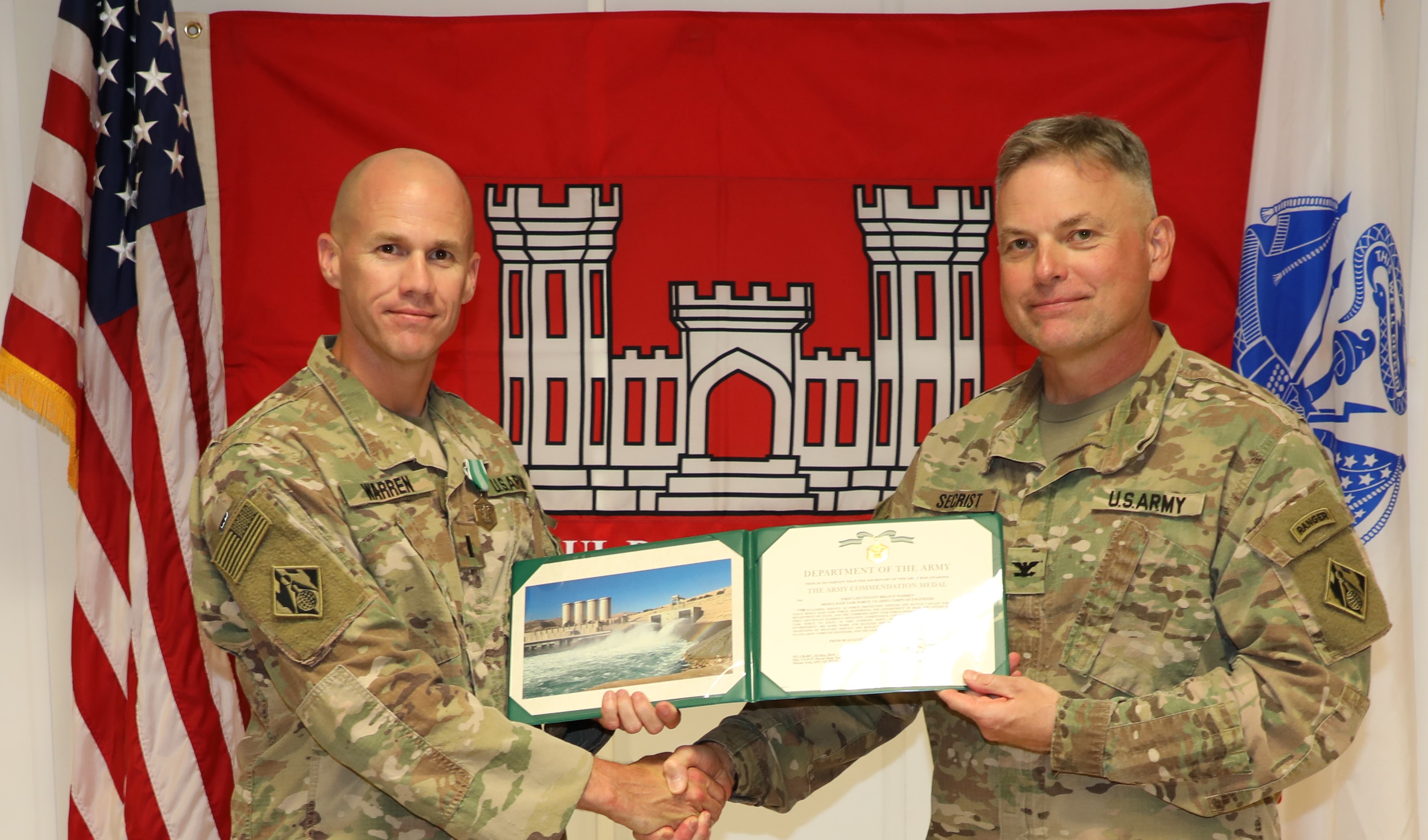 Mosul Dam Task Force members earn awards > Transatlantic Division ...
