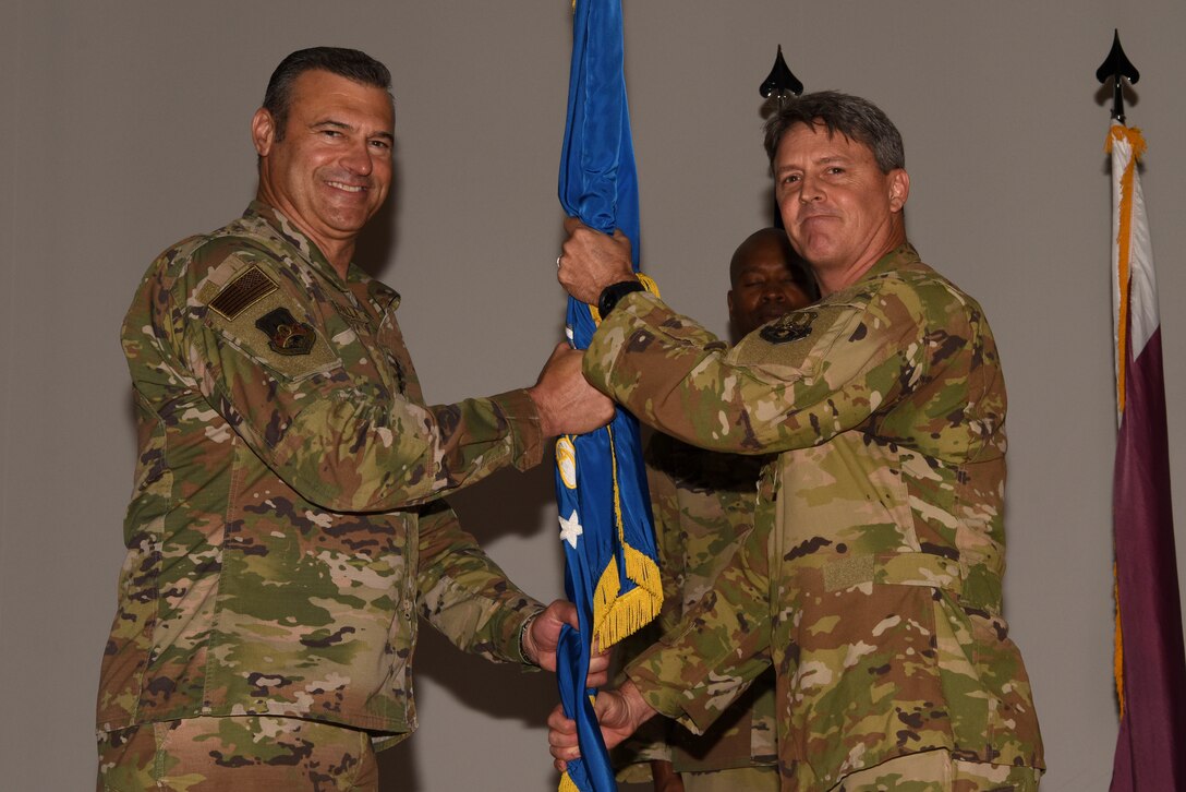 The 379th AEW welcomes new commander