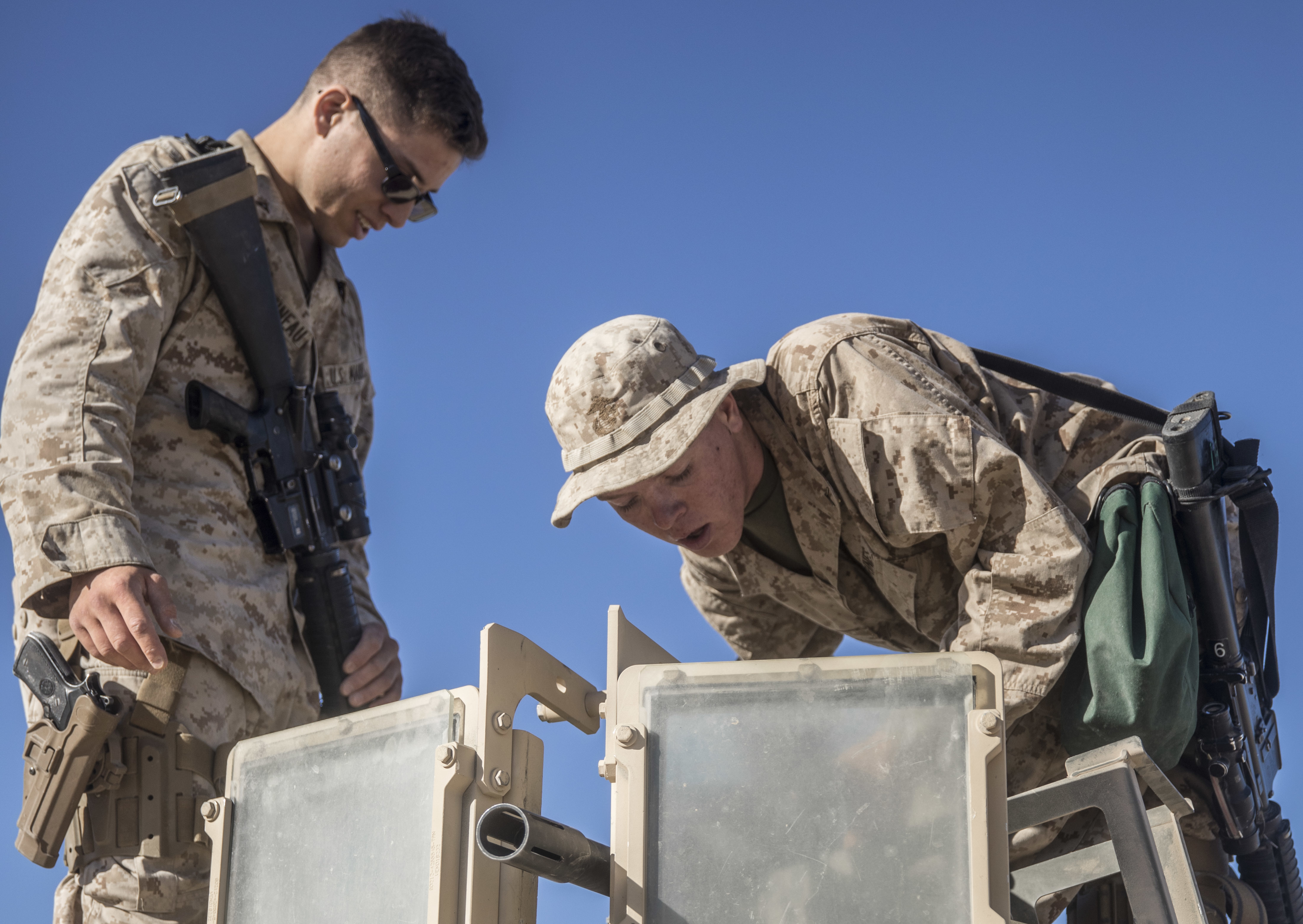 Crew-served weapons during ITX 4-19
