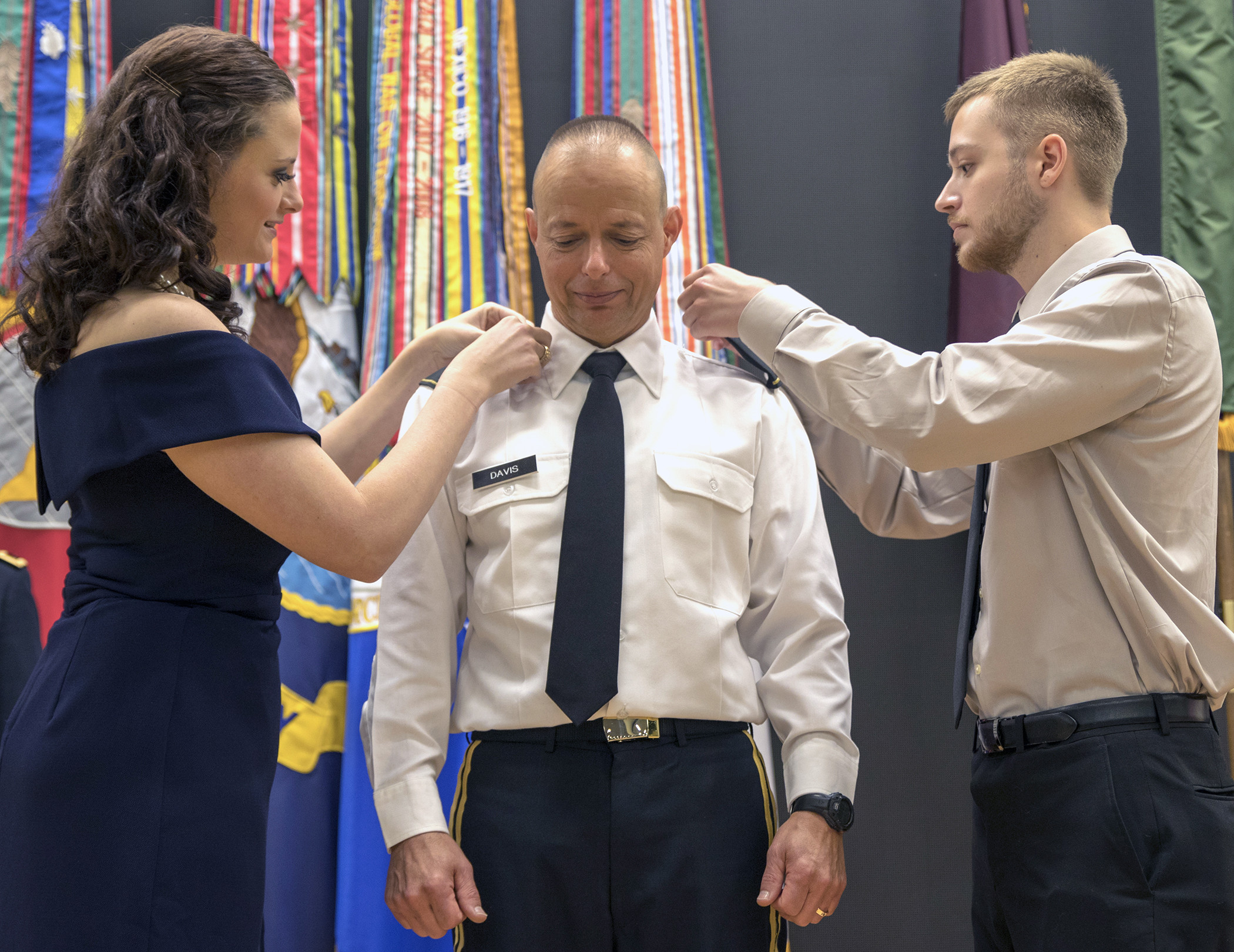 Promotion Ceremony Honoring Colonel Jack Davis to the Rank of Br
