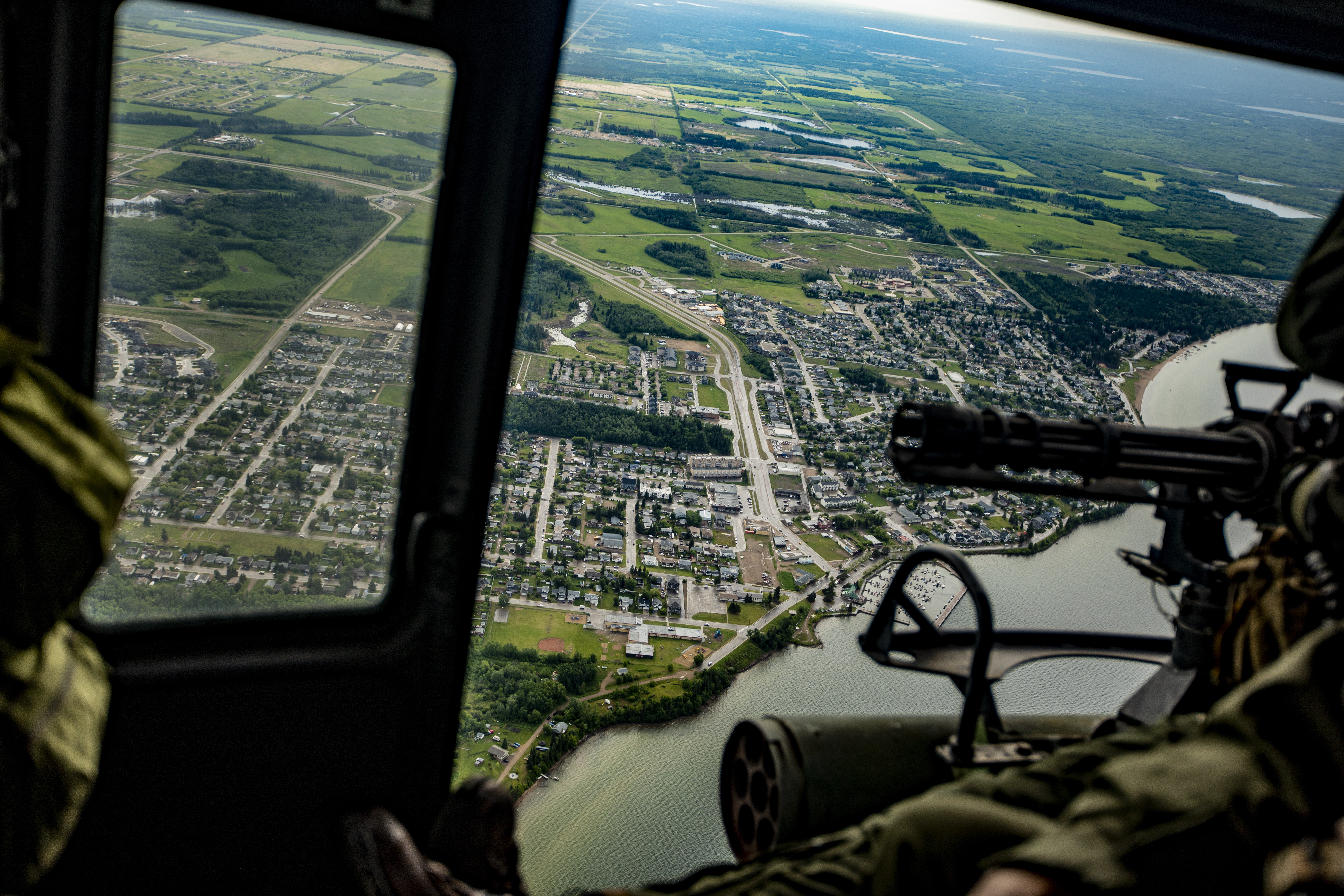 HMLA-775 Marines conduct a live-fire in Canada