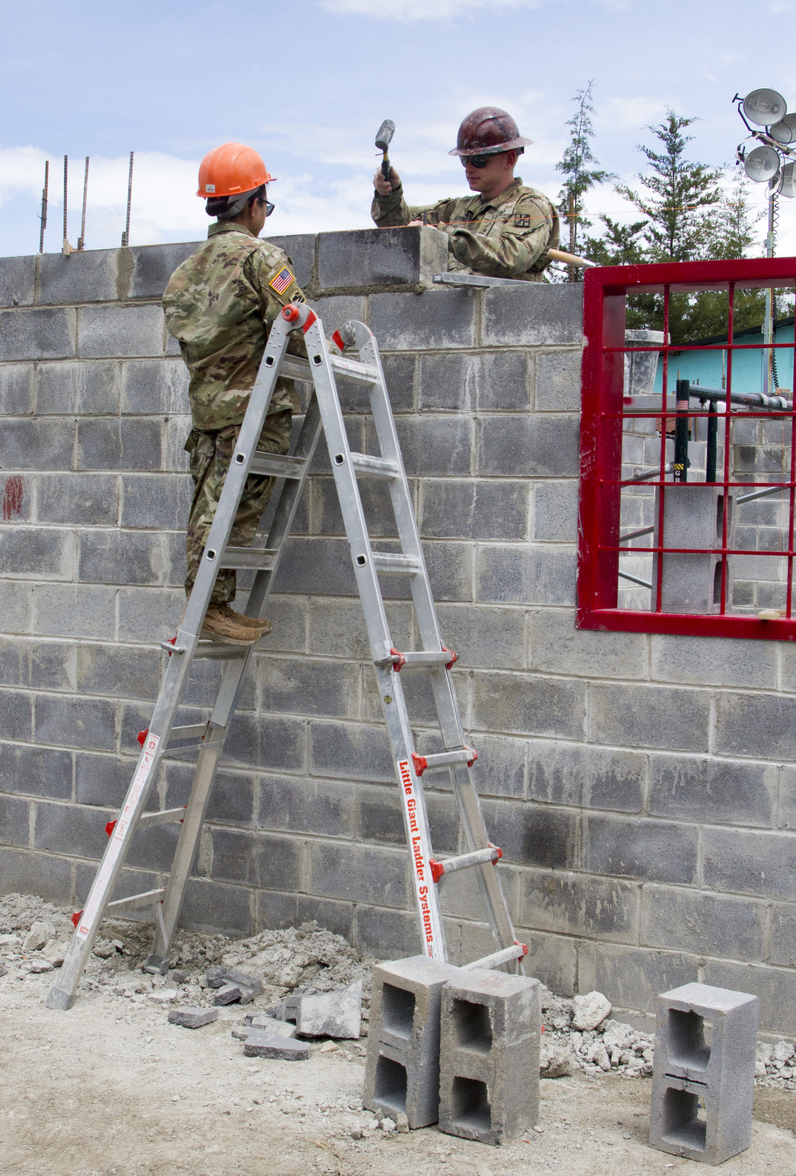 Army Reserve Engineers build schools for Guatemalan communities