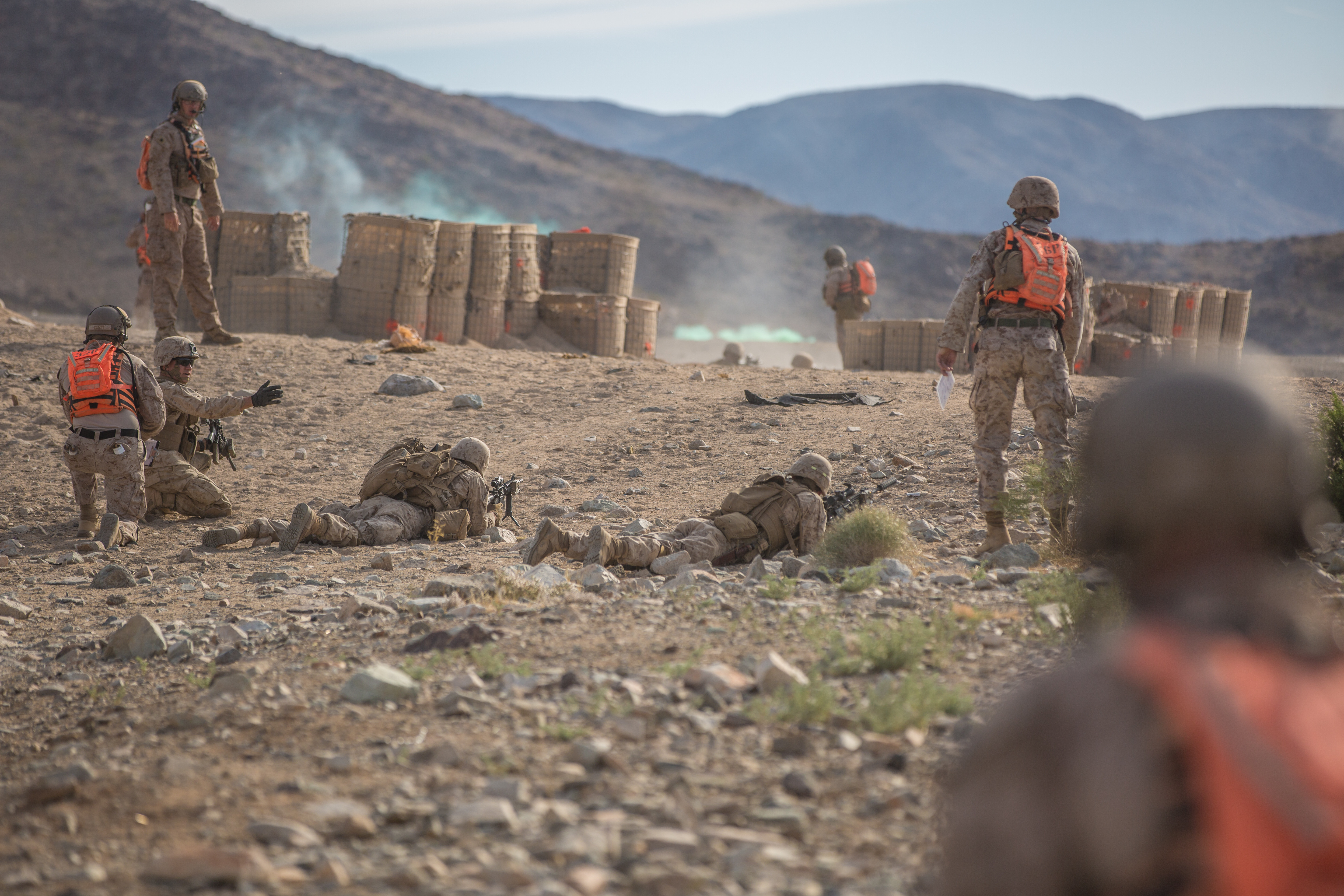 Reserve Marines attack Range 410A during ITX 4-19
