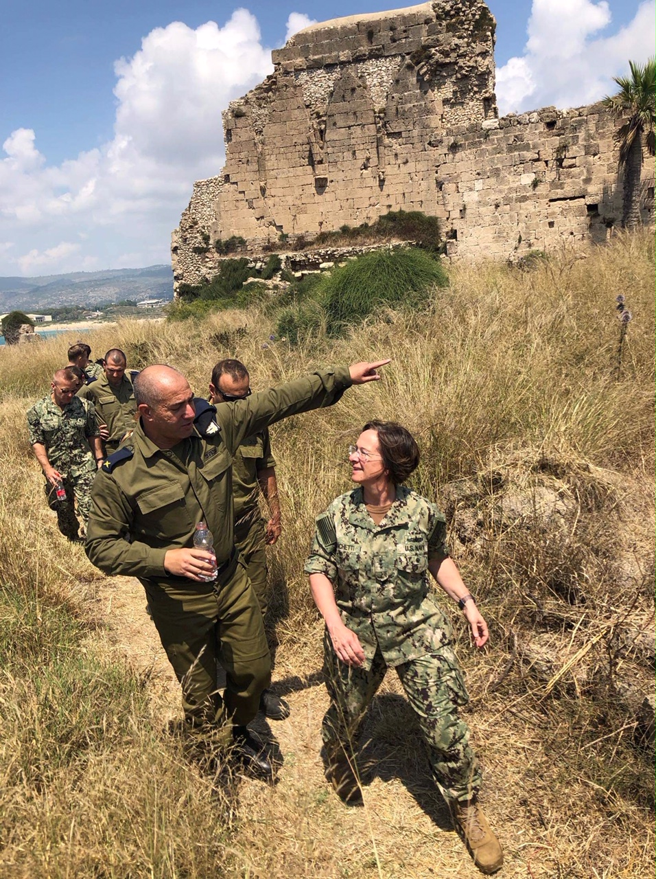 Vice Adm. Franchetti Visit to Israel