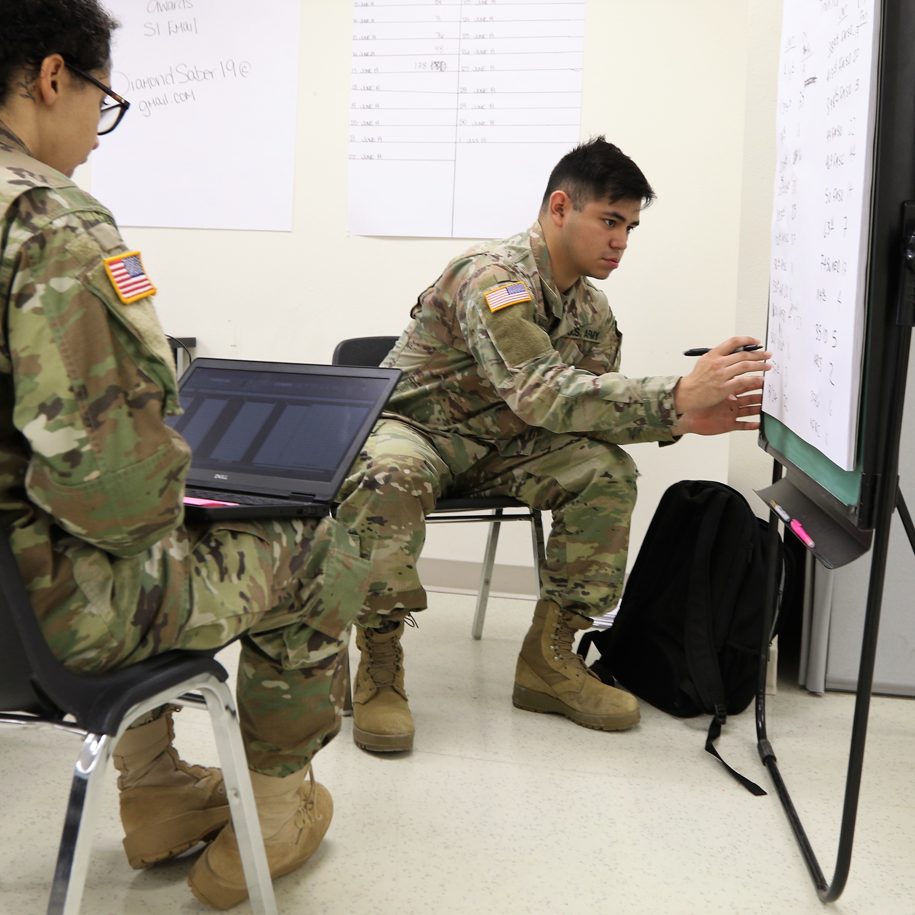 Army Reserve’s 350th HR Company supports exercise Diamond Saber > U.S ...