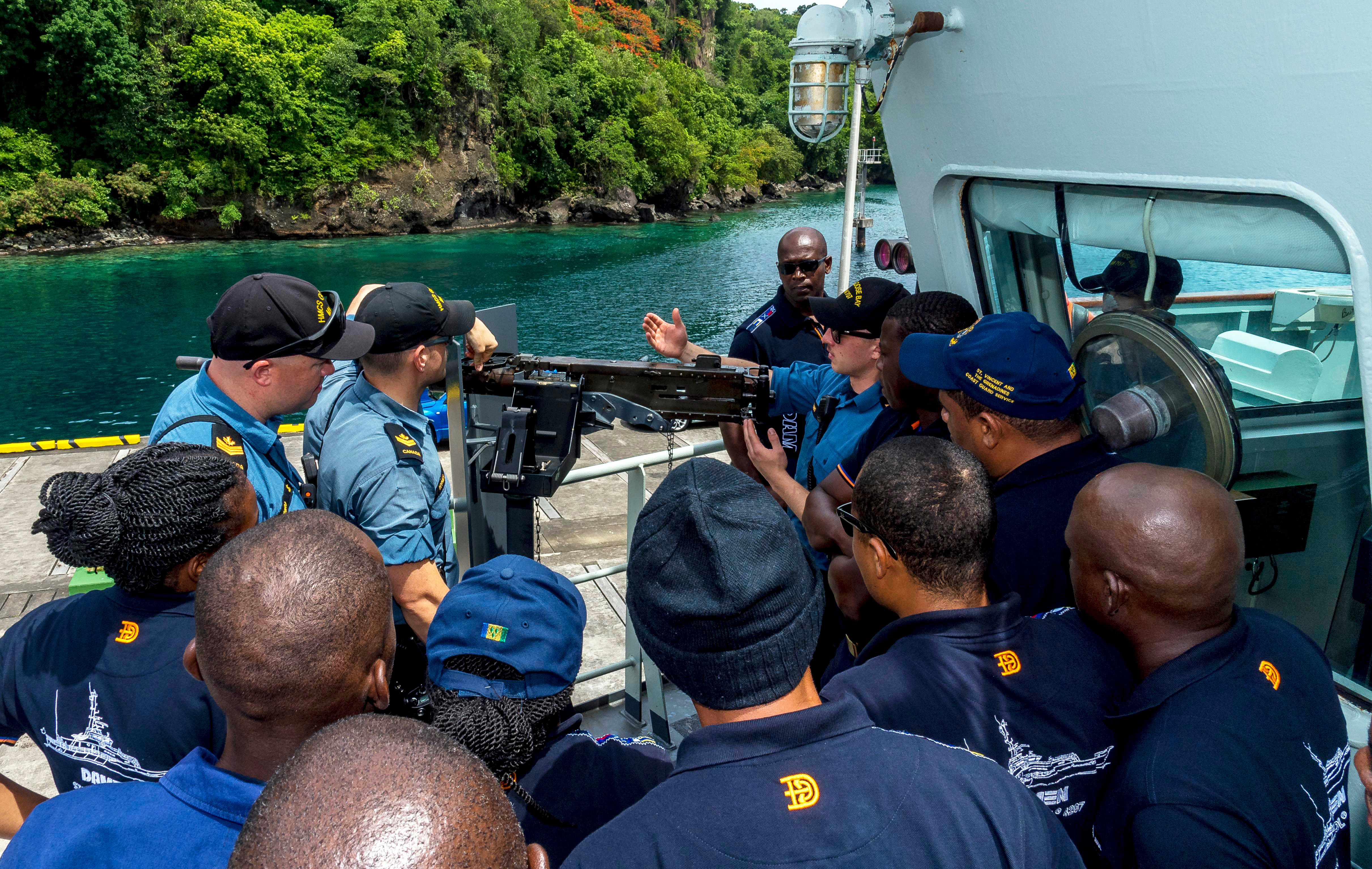 HMCS Goose Bay collaborates with Caribbean partner navies during ...